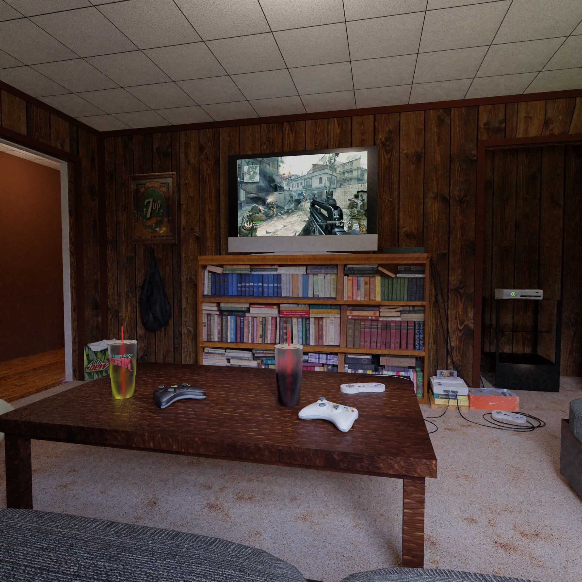 ArtStation - Blender 3D room