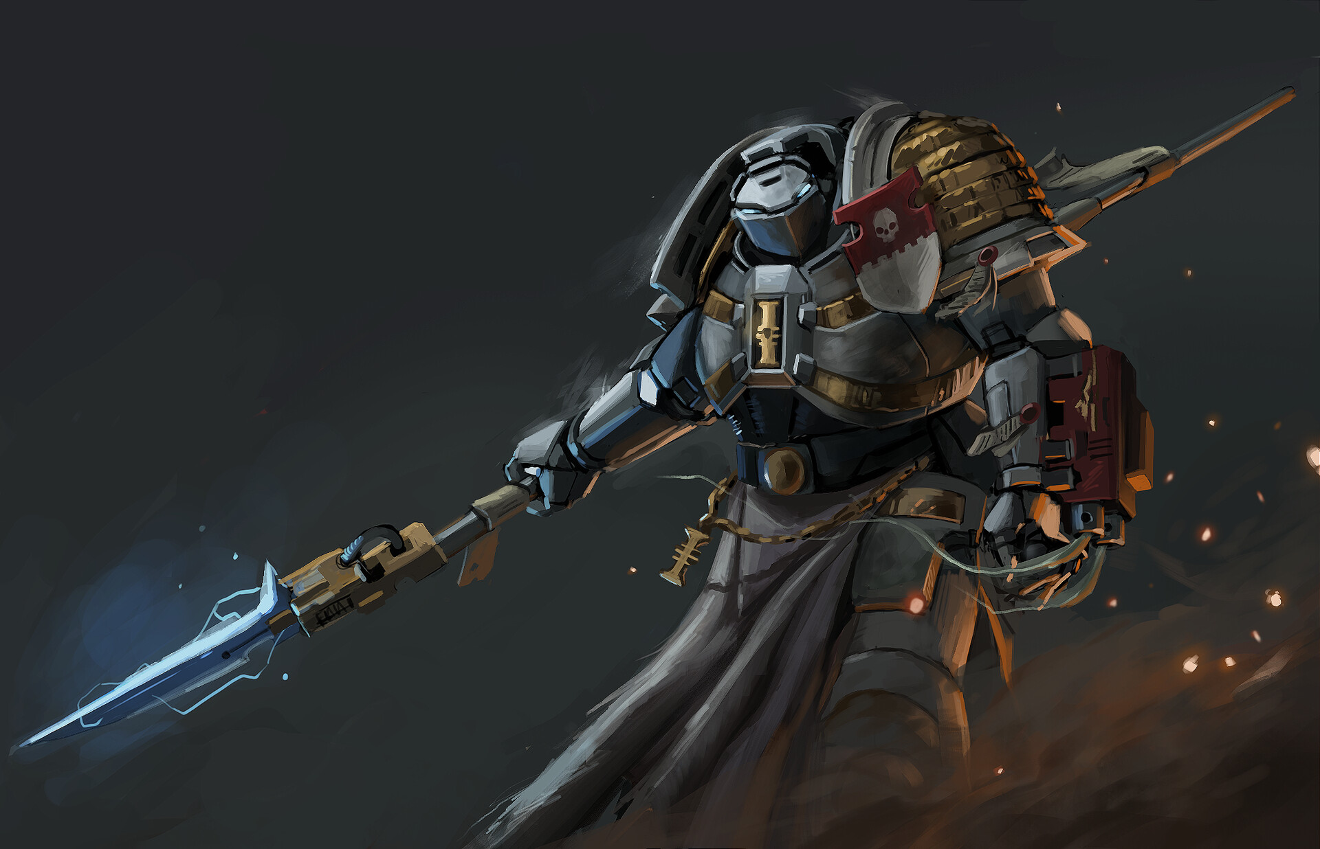 ArtStation - Grey Knight, Nathan Bedford