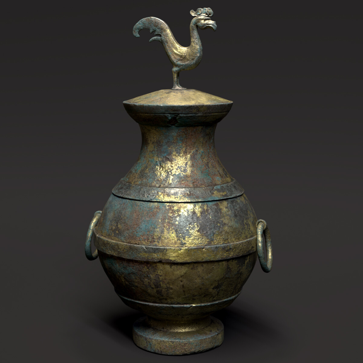 ArtStation - Antique Chinese Wine Container