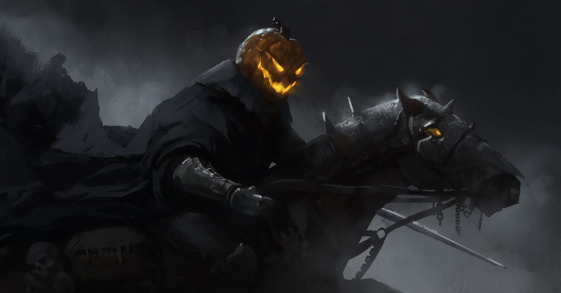 ArtStation - Headless Horseman, Nick Harran