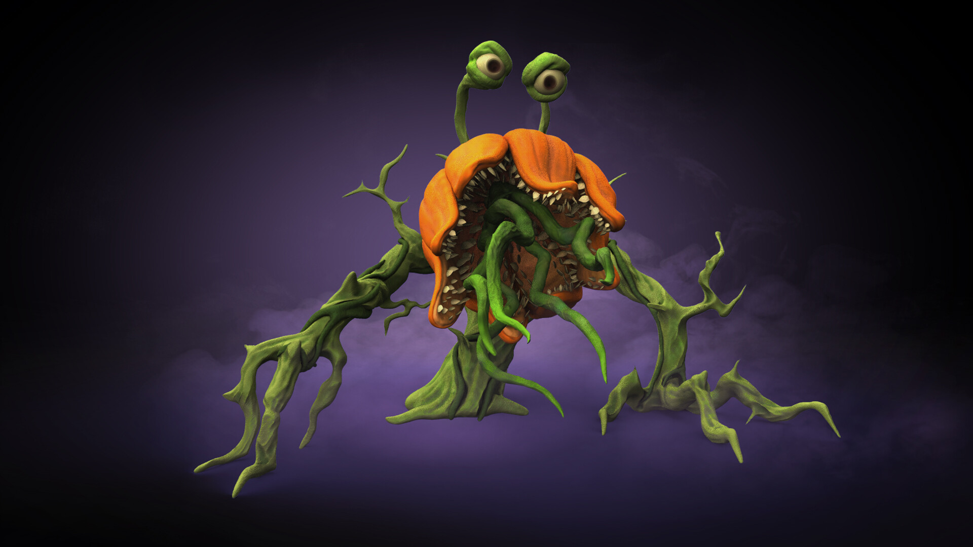 ArtStation - Predatory pumpkin