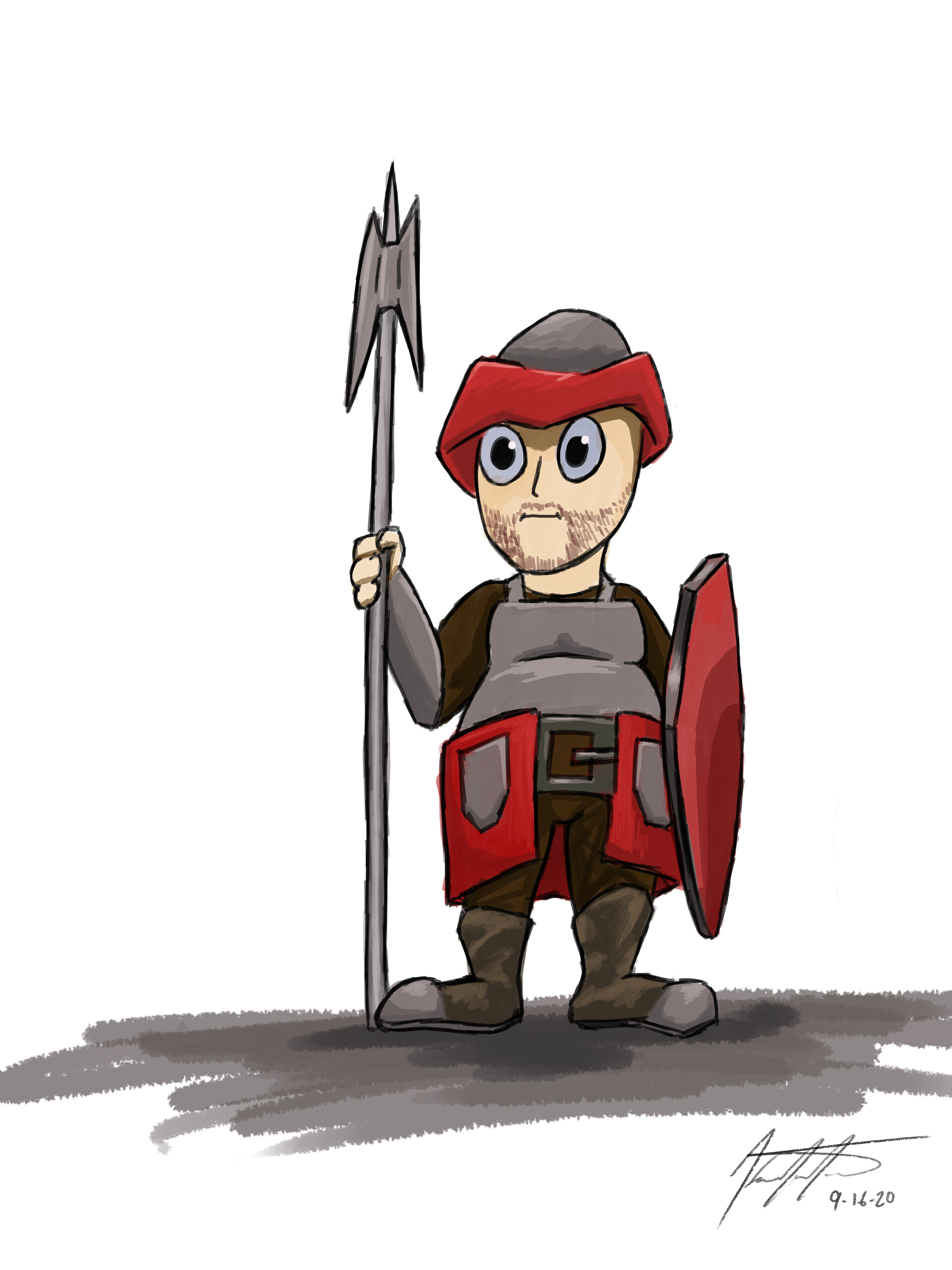 ArtStation - Happy Guard