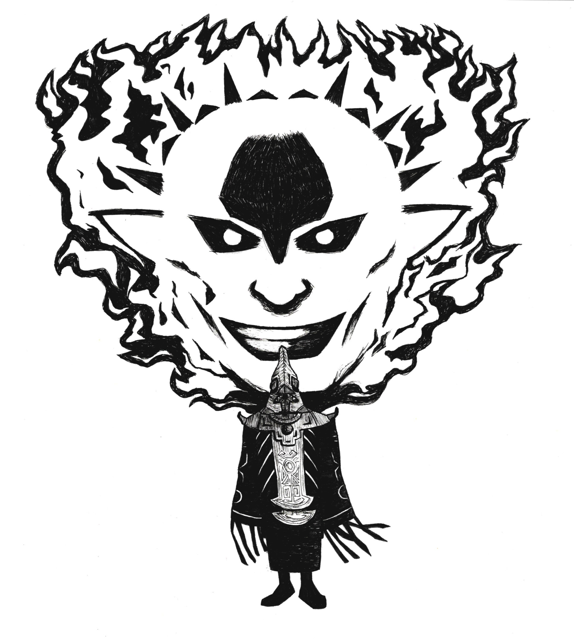 ArtStation - Ganondorf and the puppet Zant