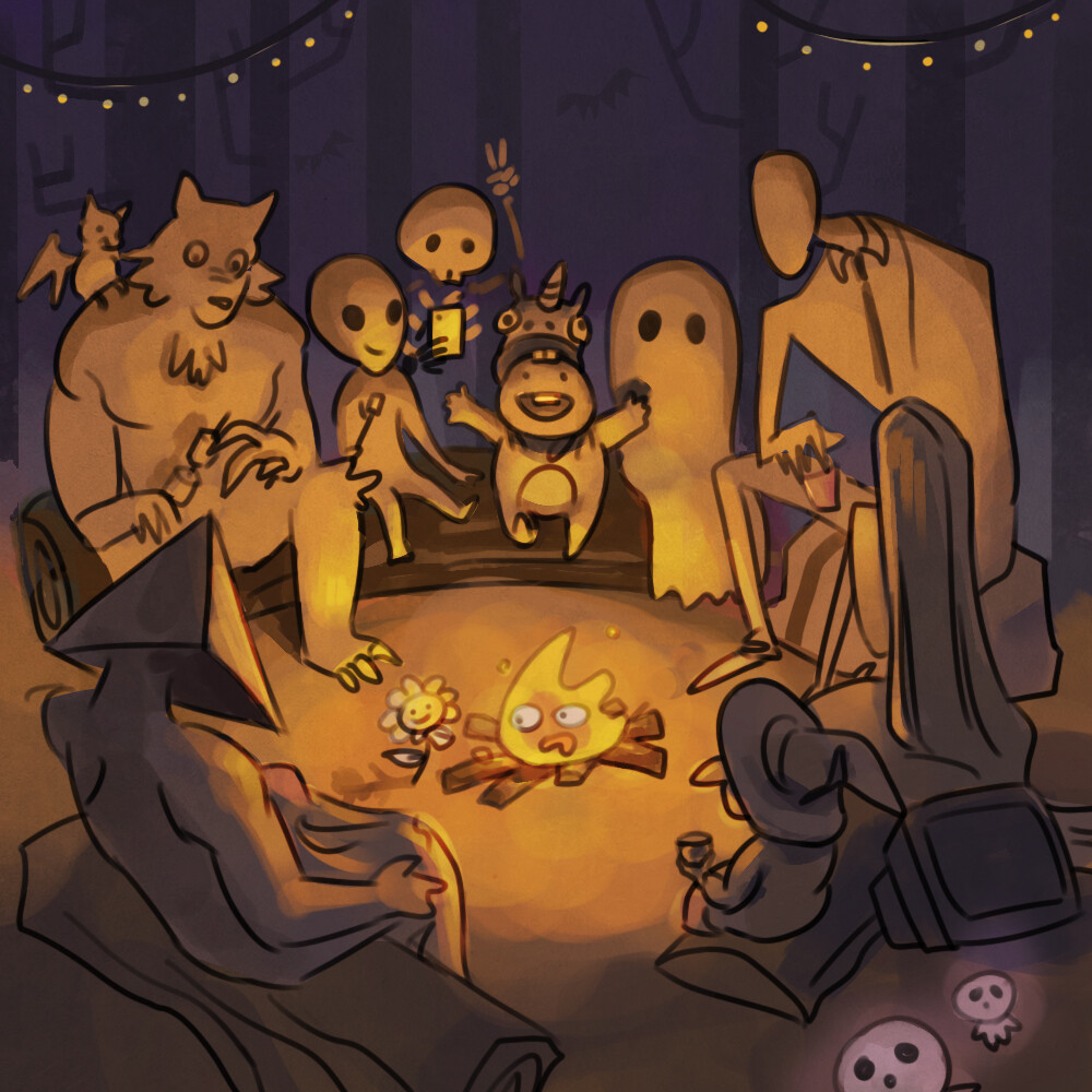 ArtStation - Halloween party!!