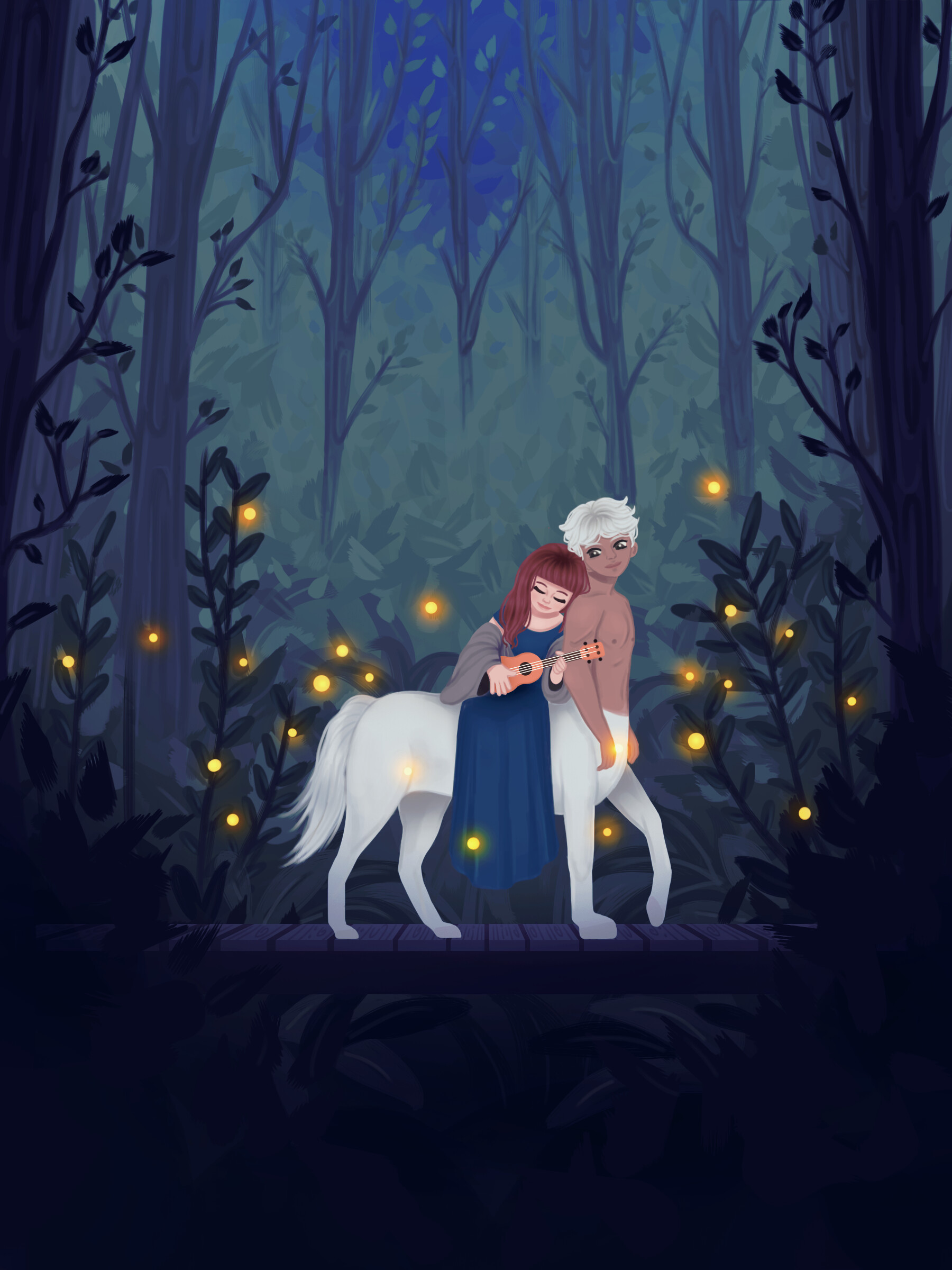 ArtStation - A Girl And Centaur