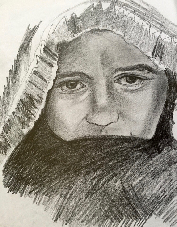 ArtStation - Traditional Portrait Drawing