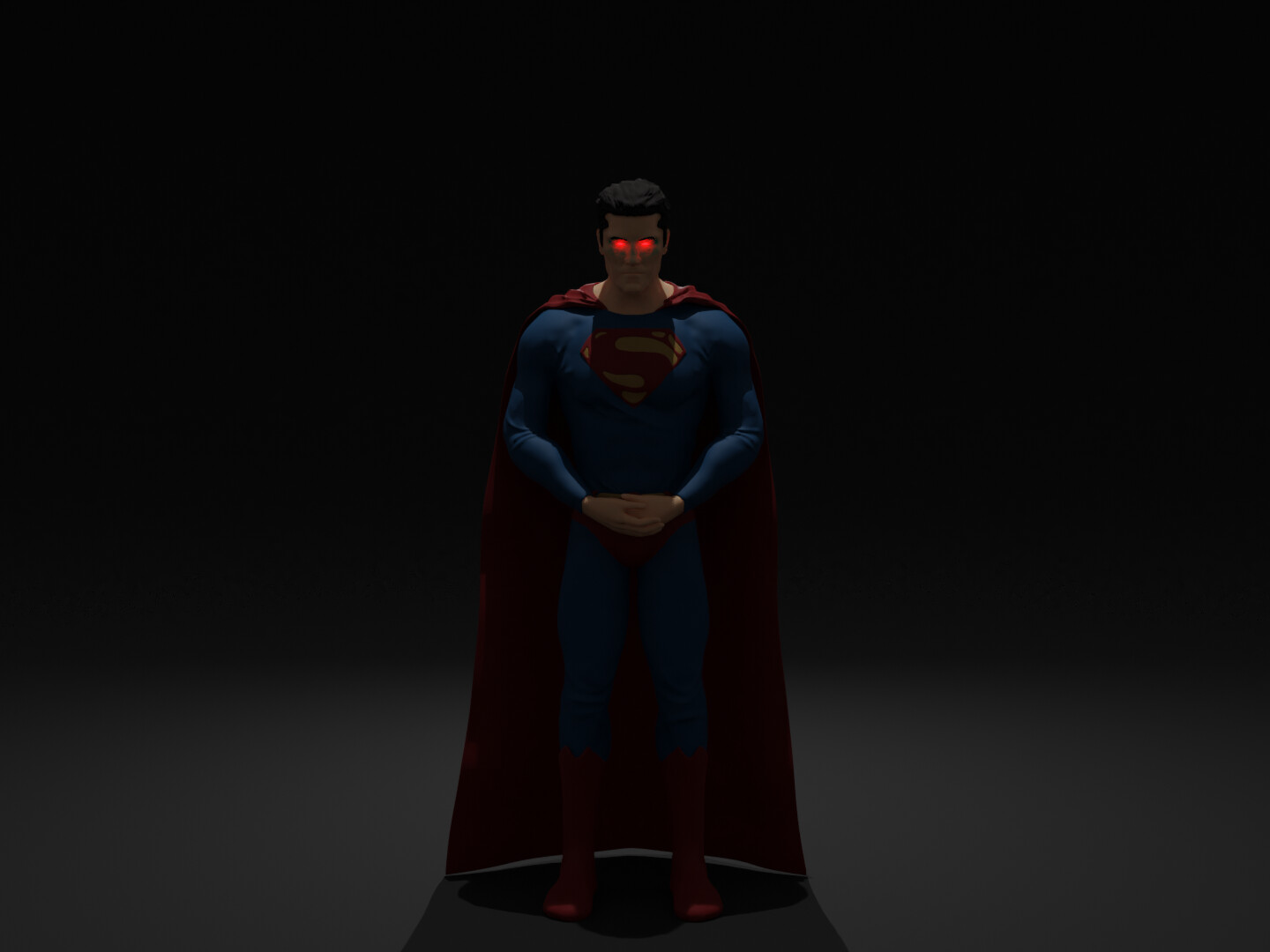 ArtStation - Stylized superman sculpture | Alex Ross style