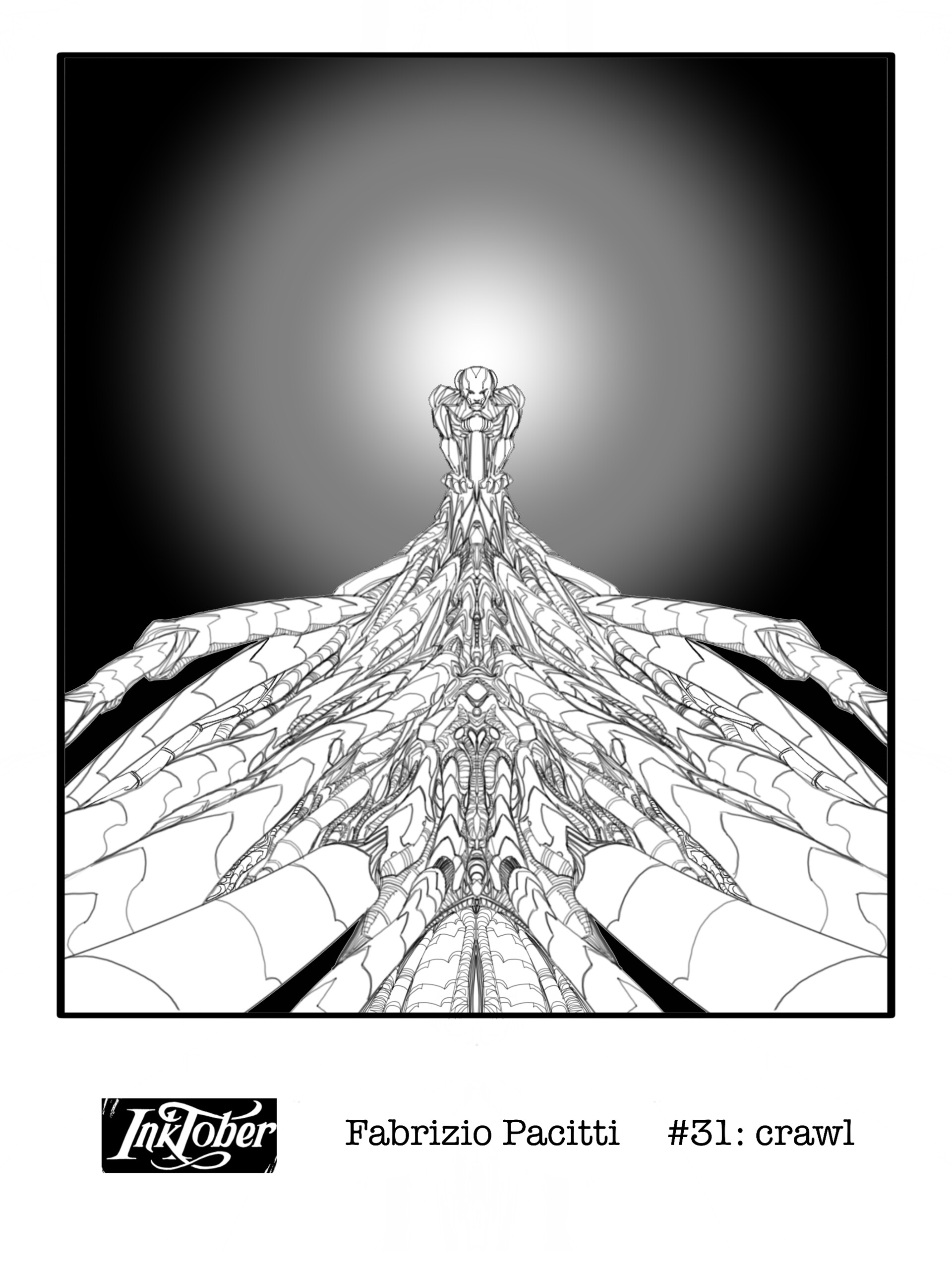 ArtStation - Inktober 2020 day 31: crawl