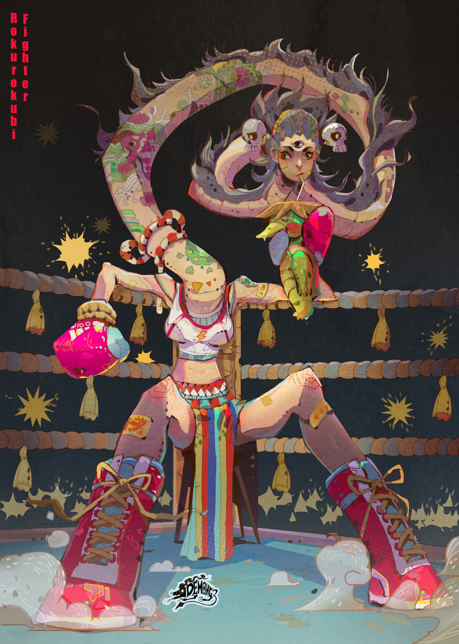 ArtStation - CDC- yokai