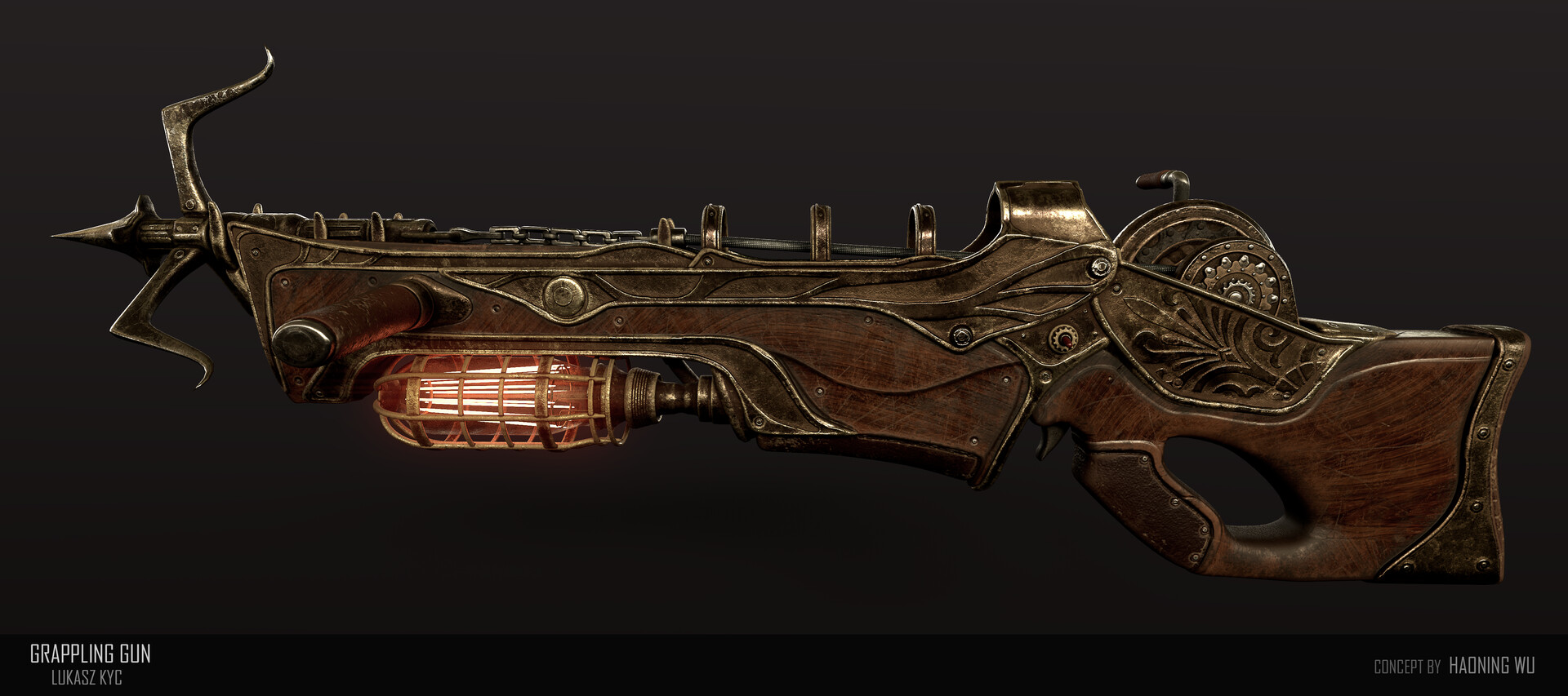 ArtStation - Grappling Gun