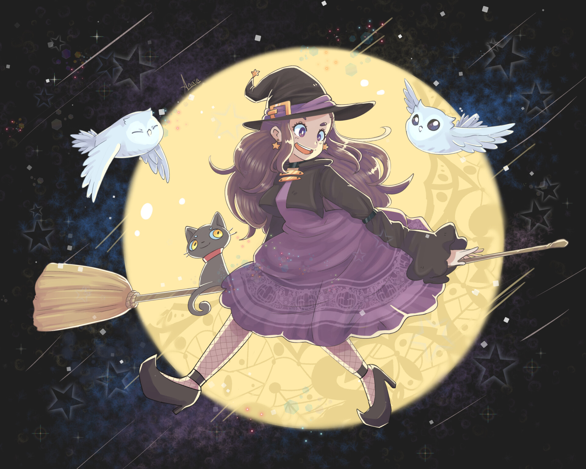 ArtStation - Moon witch