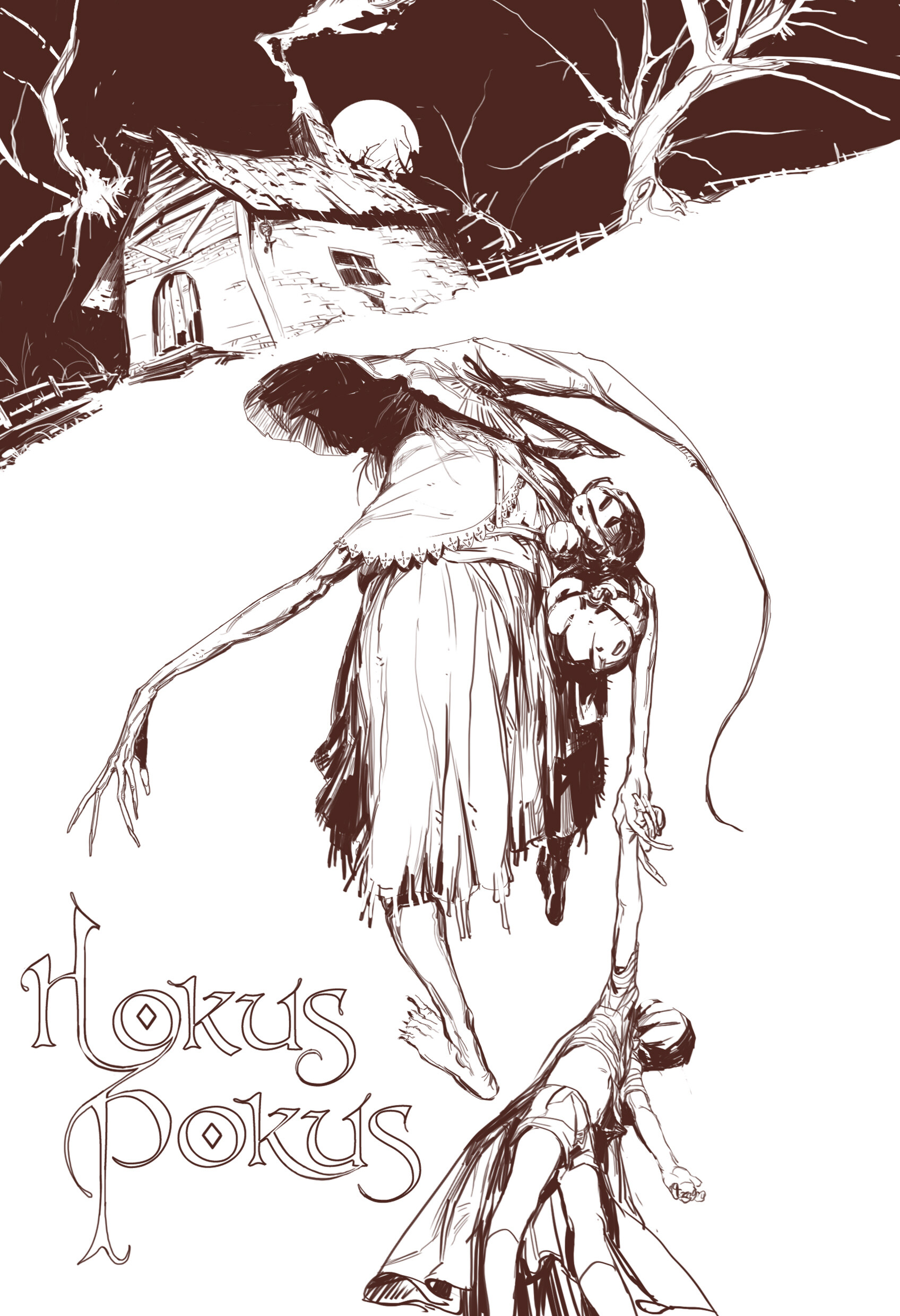 Hokus Pokus by Hugo Richard : r/ImaginaryWitches