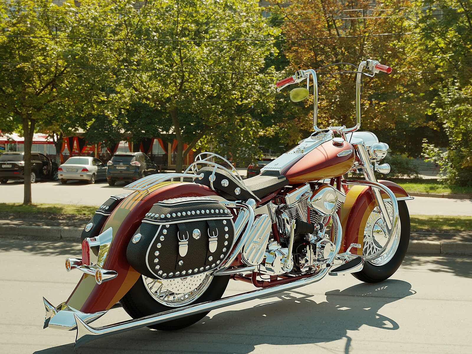 nostradamnation - Harley-Davidson Chicano-style cruiser