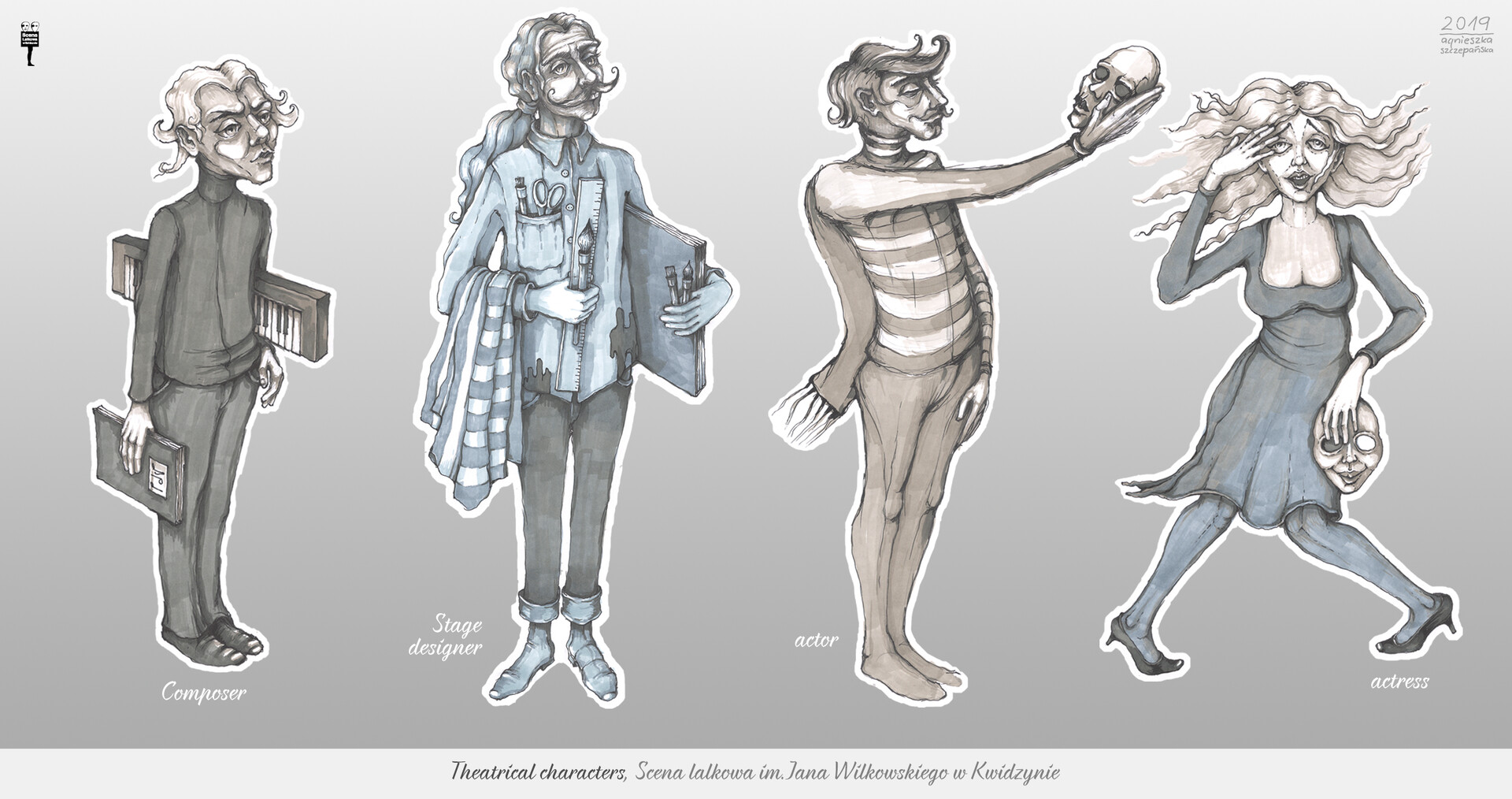 ArtStation - Theatrical characters