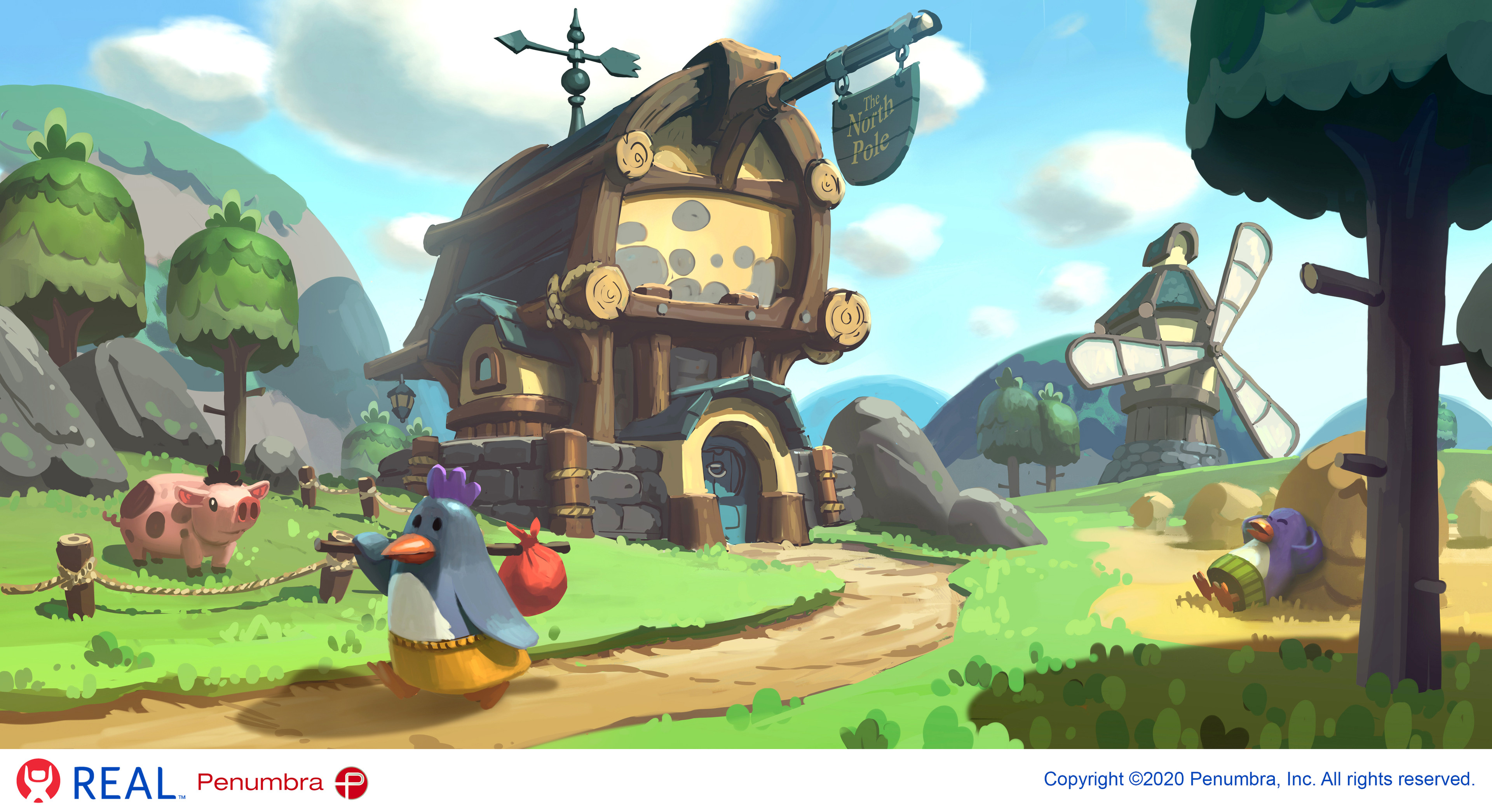 David Le Merrer - REAL system VR concepts art