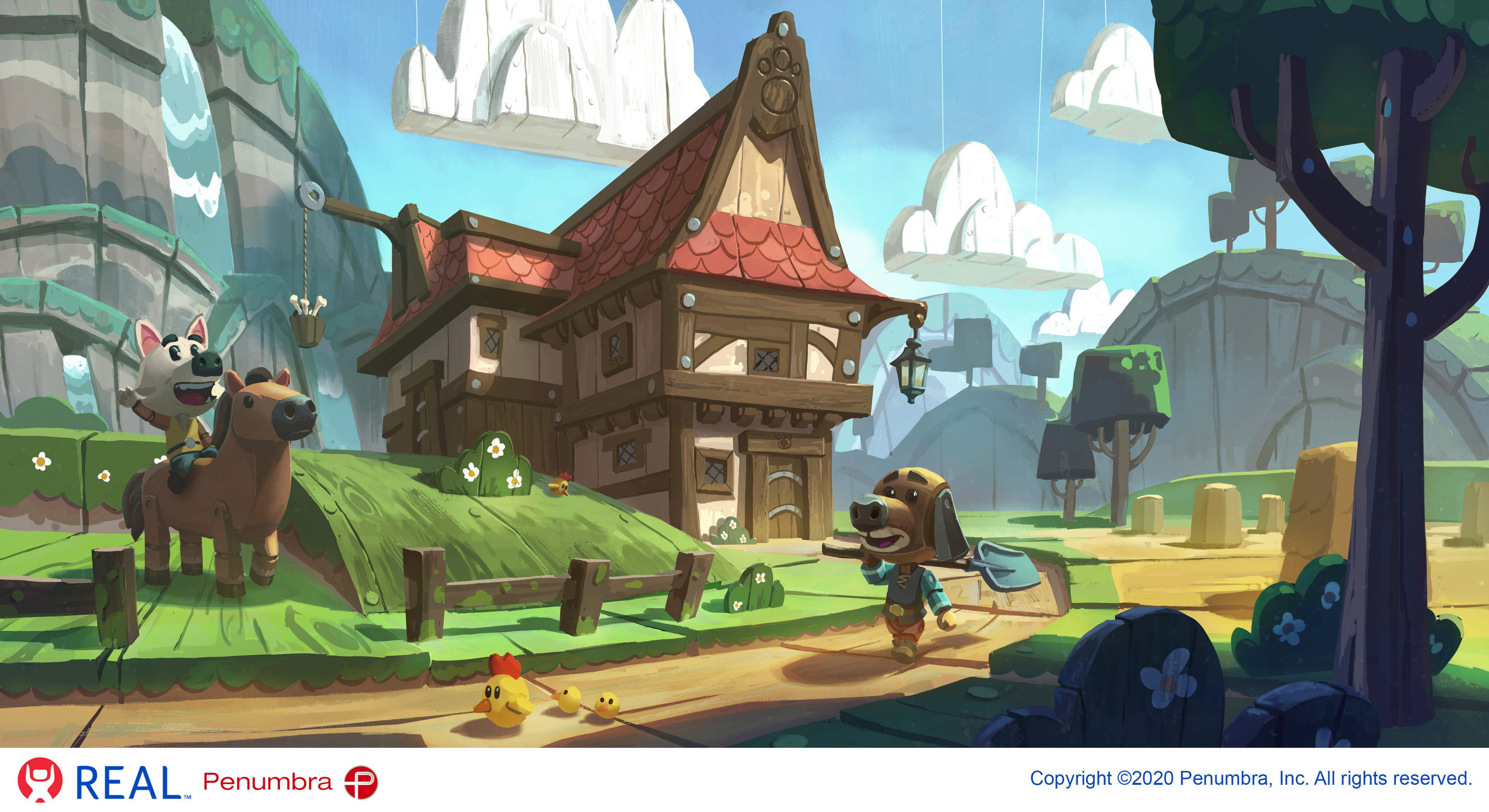 David Le Merrer - REAL system VR concepts art