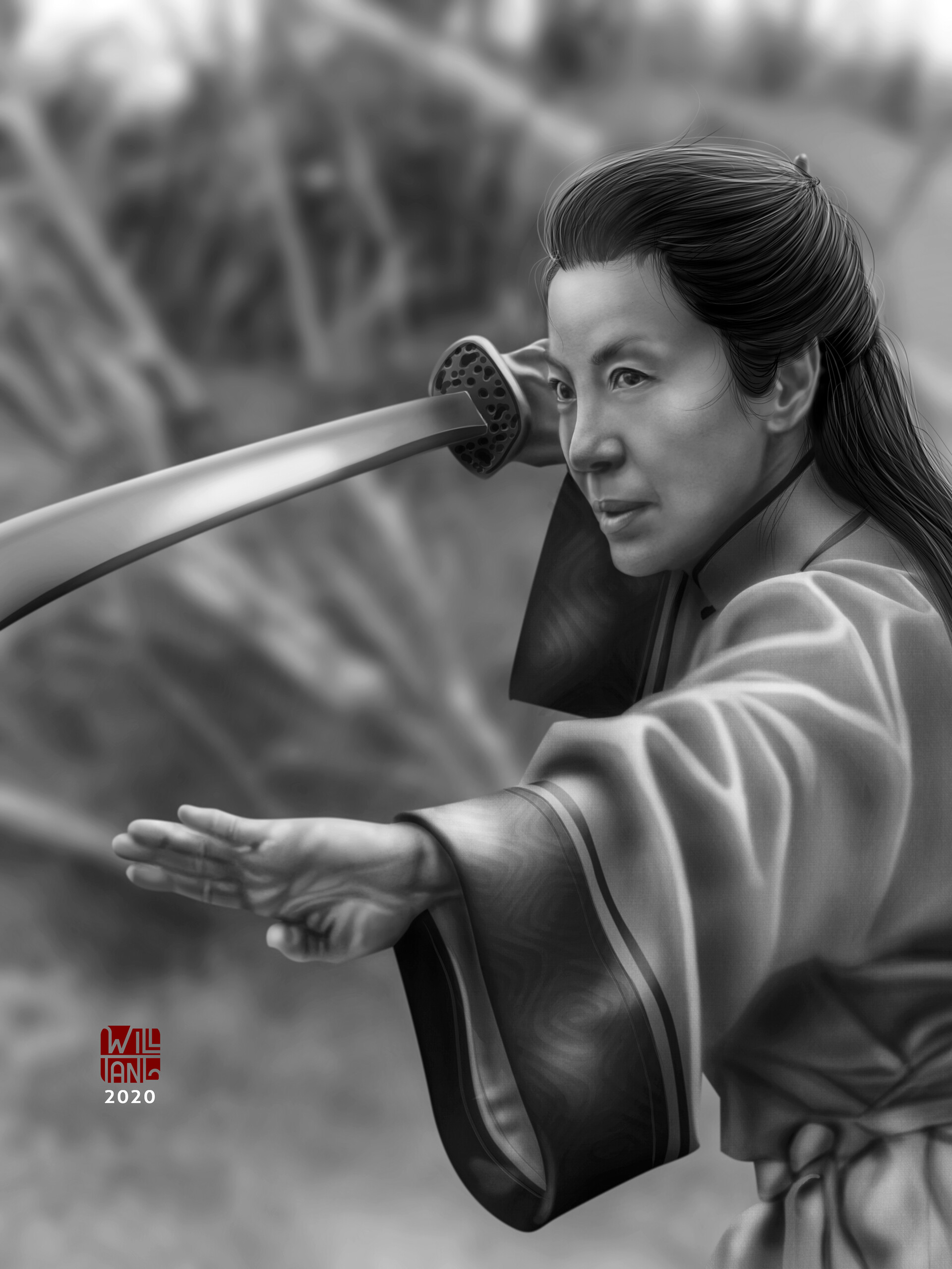 ArtStation - michelle yeoh