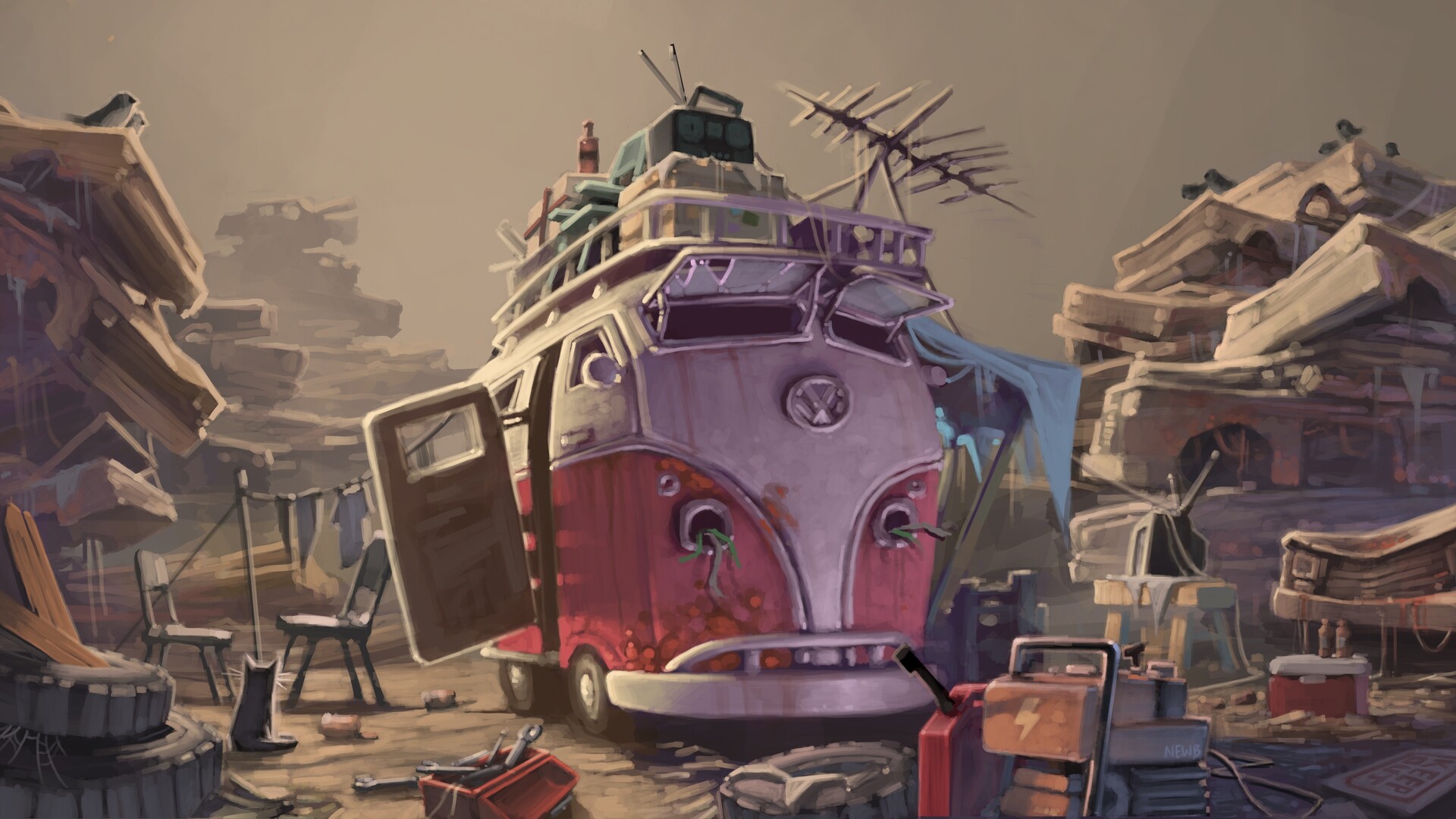 ArtStation - SQUATTER'S PARADISE