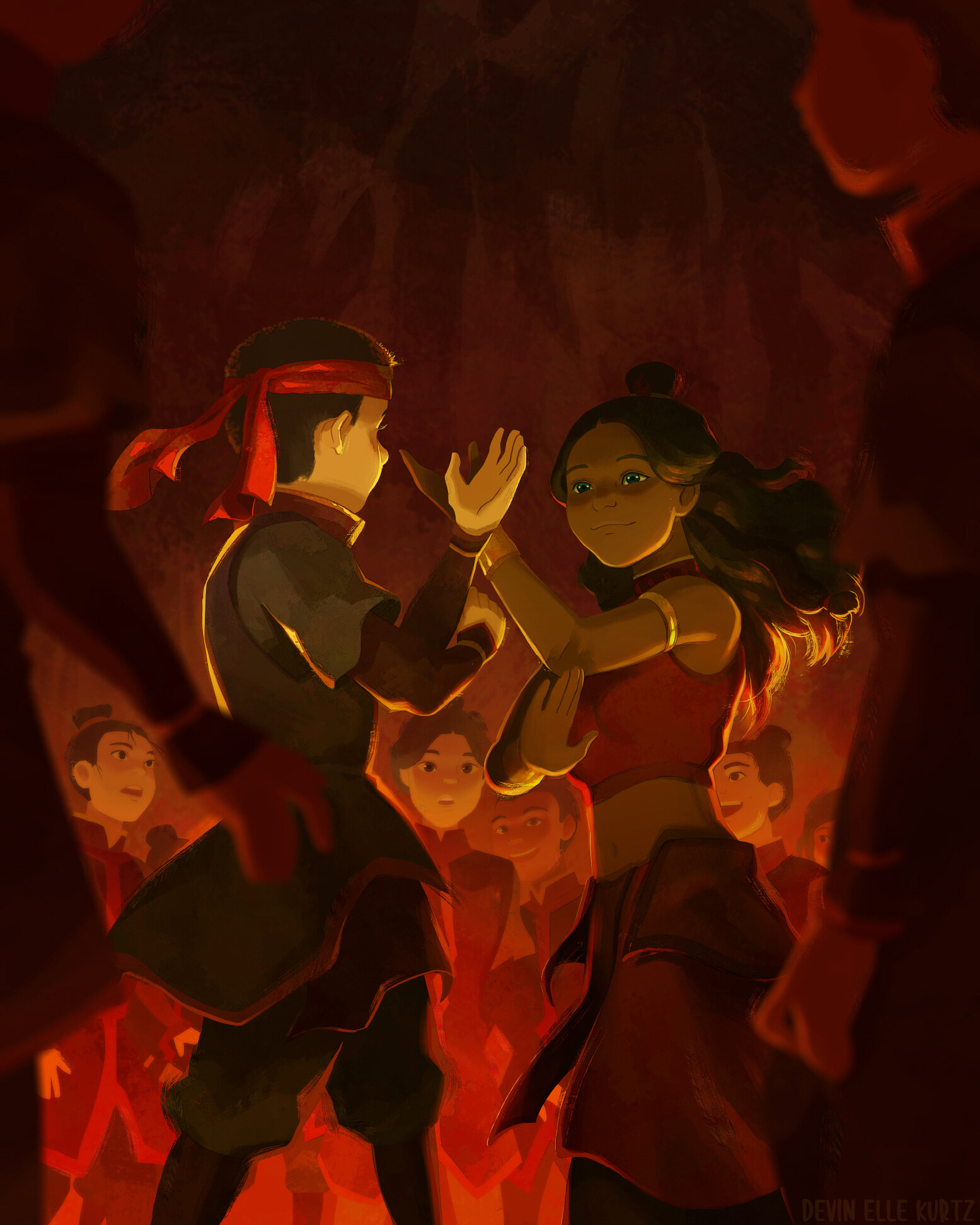 Varrick x Zhu'li by LemiaCrescent : ImaginaryBending