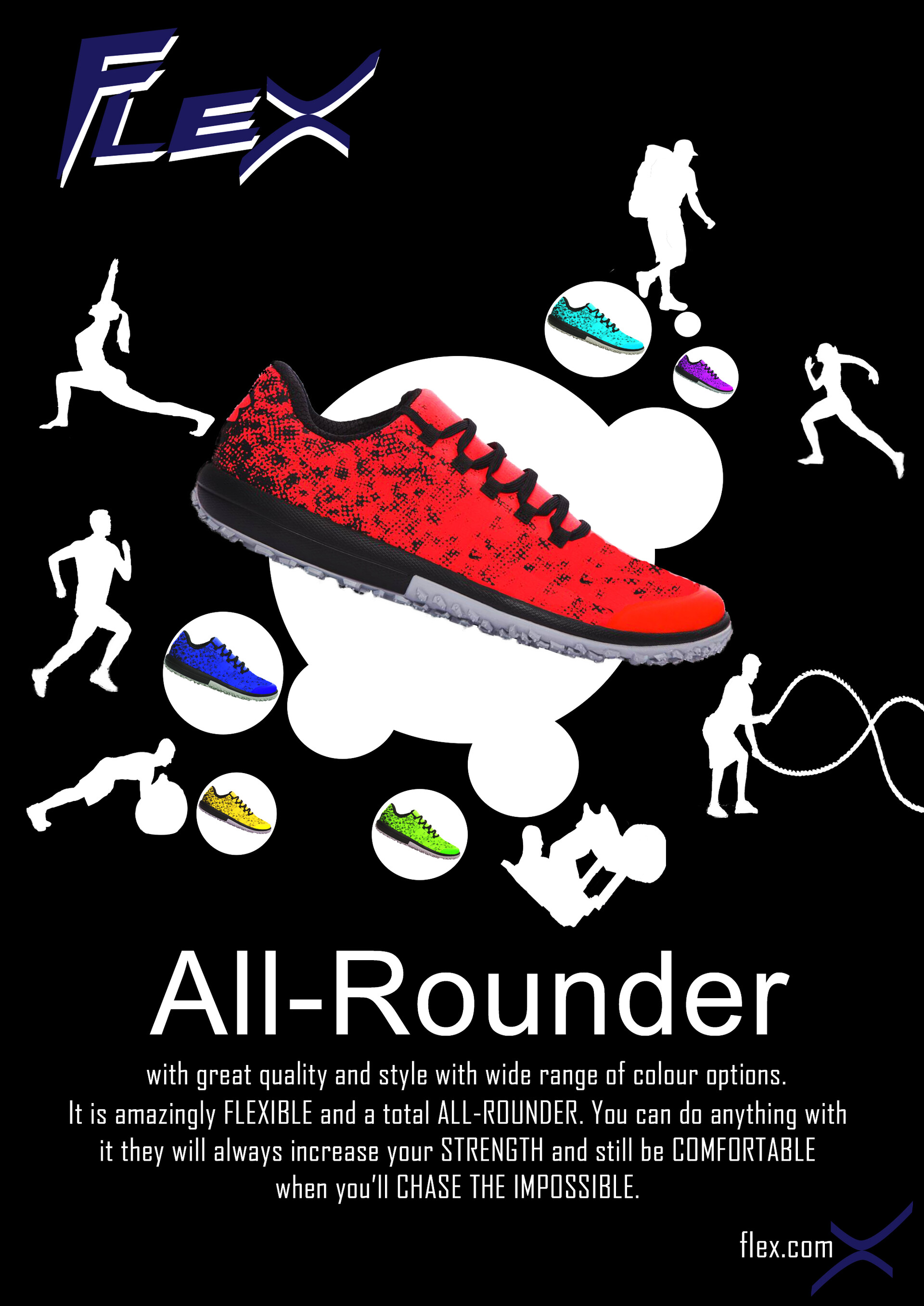 ArtStation - Flex Shoes Advertisement Campaign