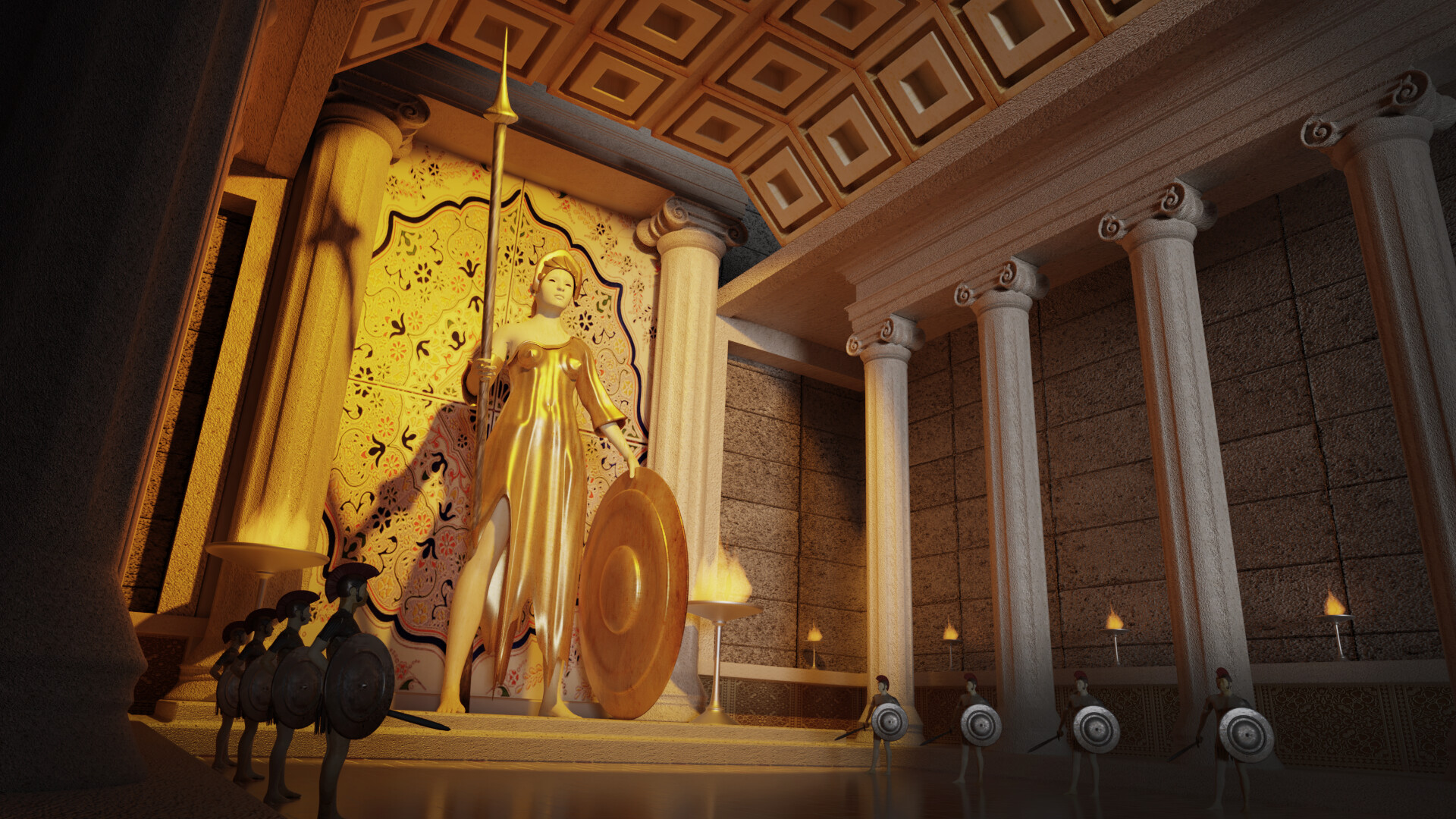 ArtStation - Roman Temple