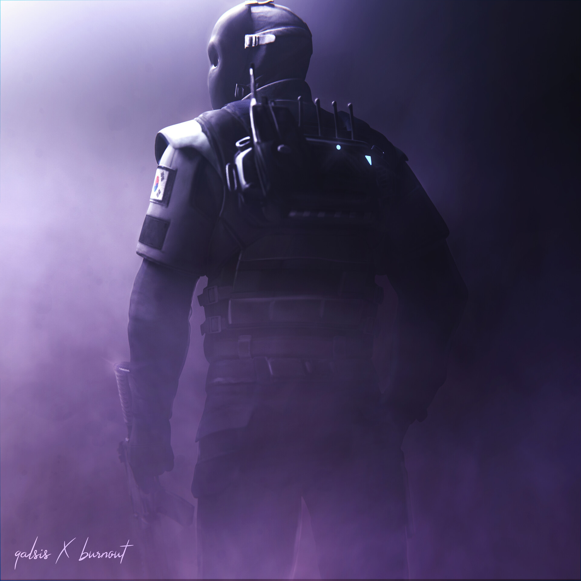 BurnoutCreates - R6S 3D Smoke Art (unaffiliated)