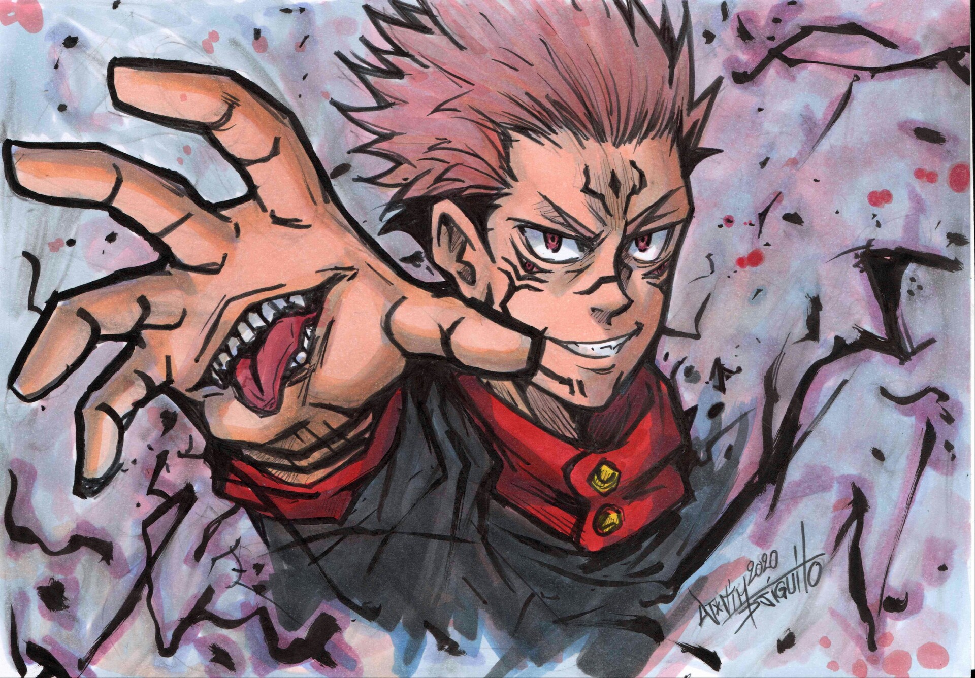 Artstation Jujutsu Kaisen