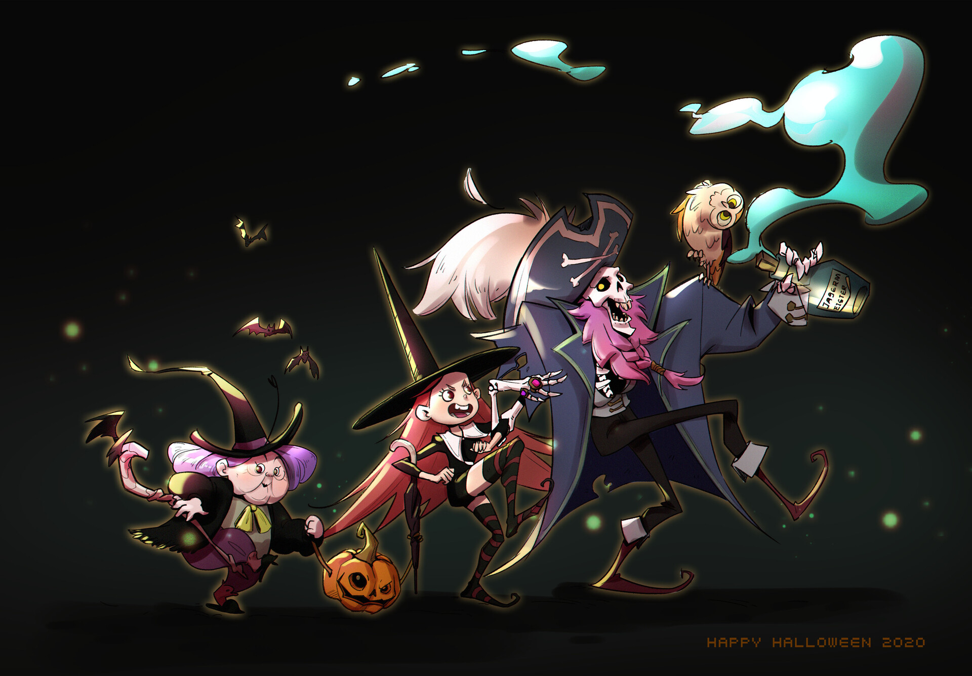 ArtStation - Happy Halloween~