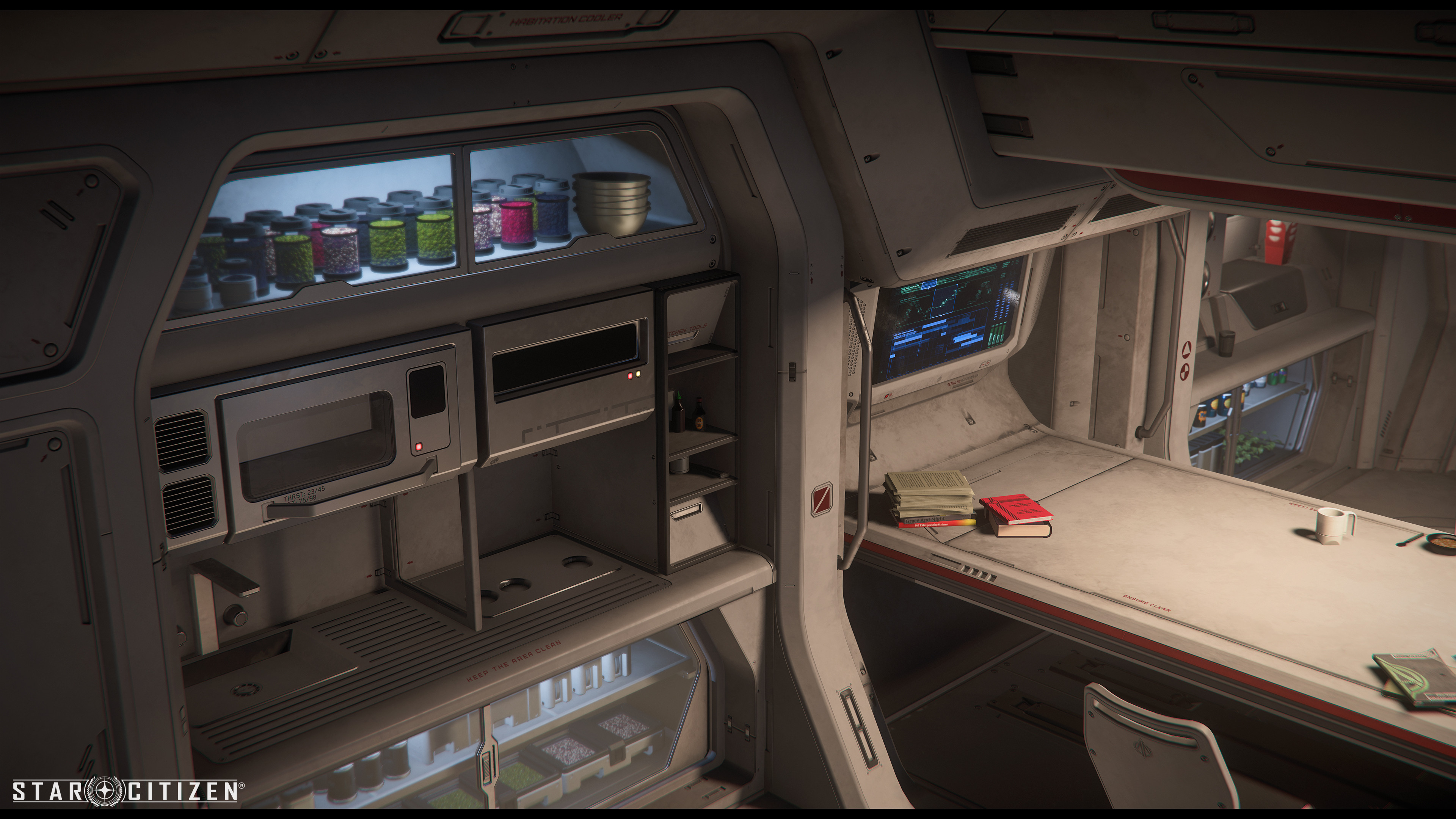 Aris Chrysikopoulos - Star Citizen - Anvil Carrack Interior