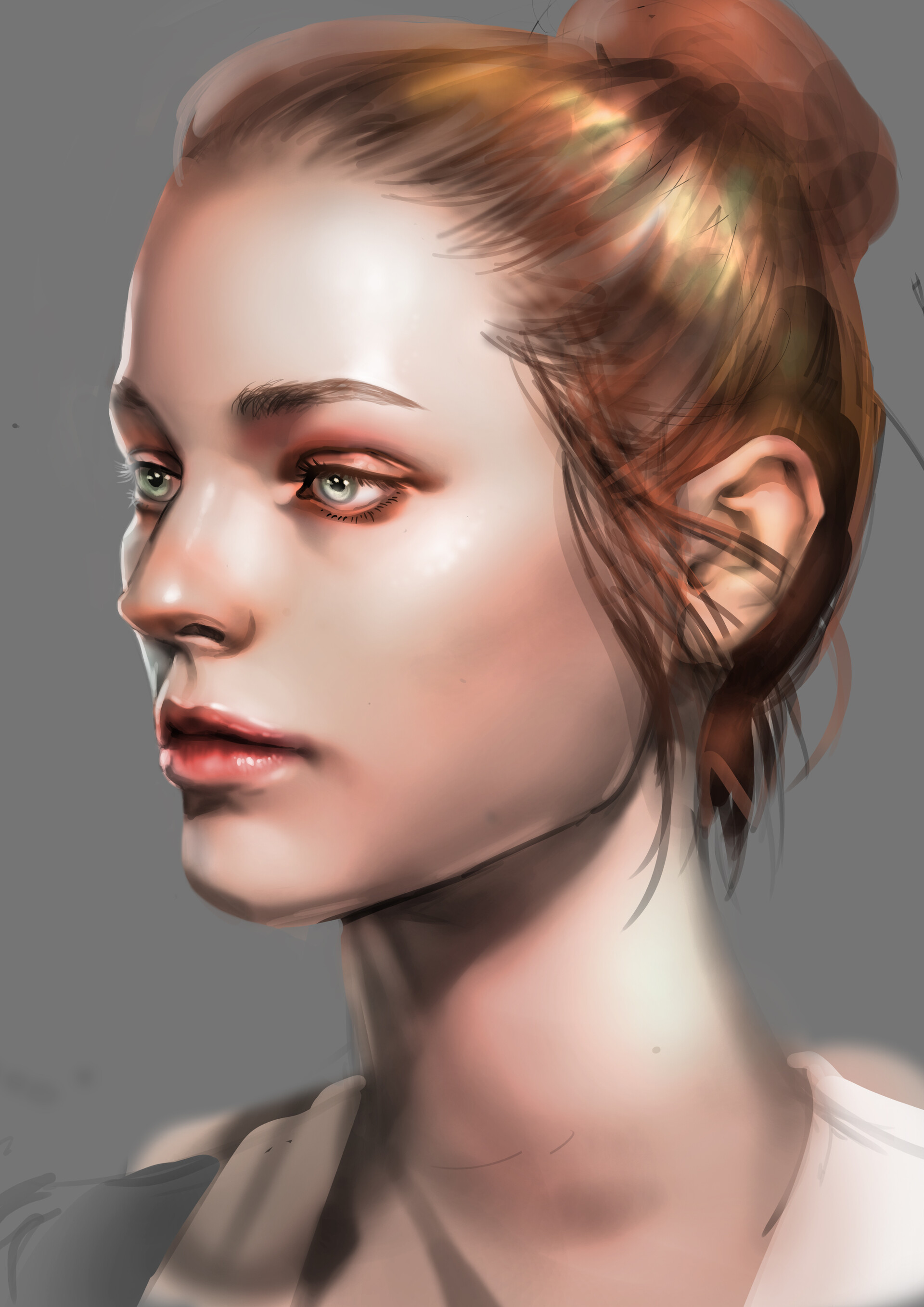 ArtStation - face drawing practice