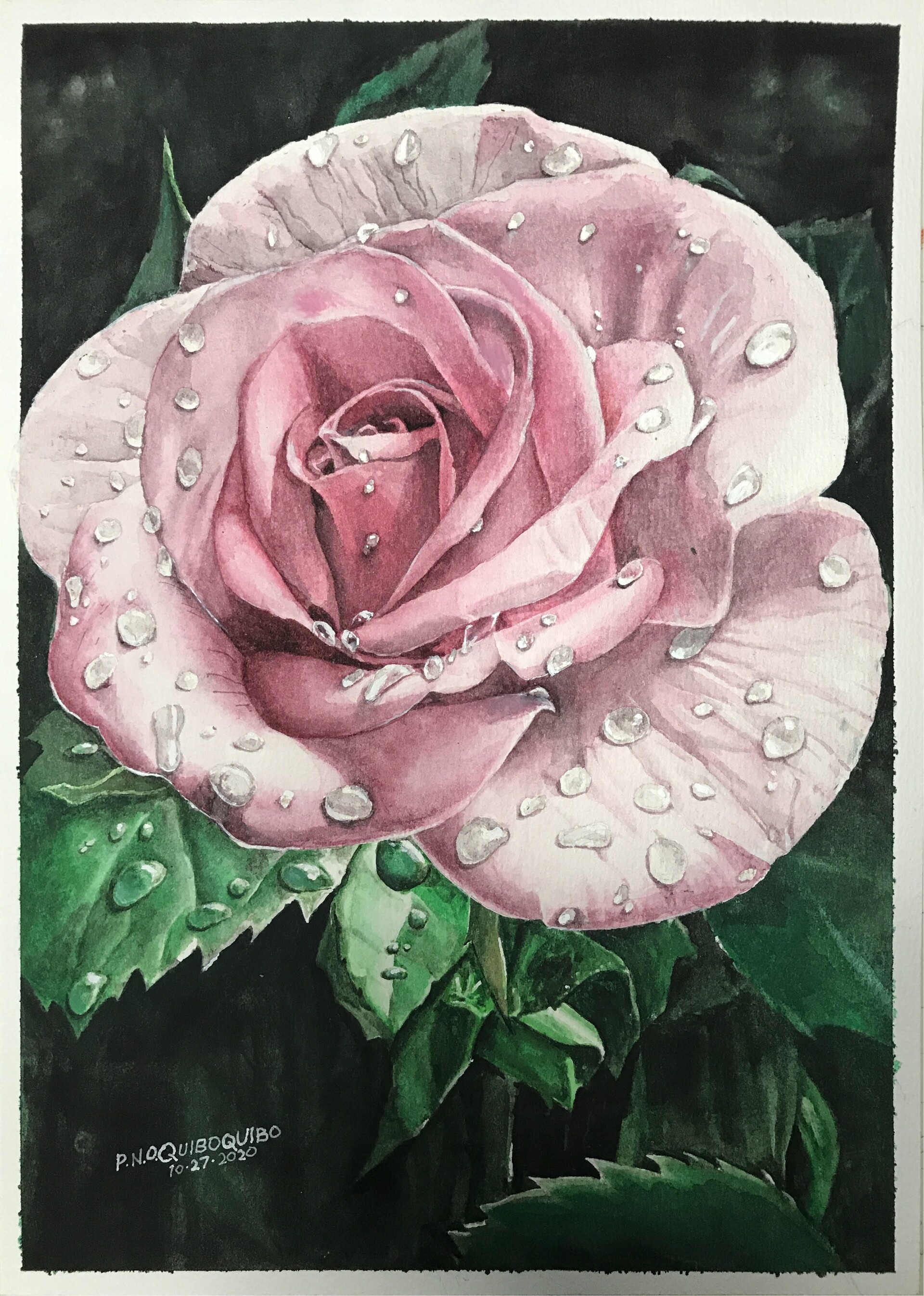 ArtStation - Pink Rose