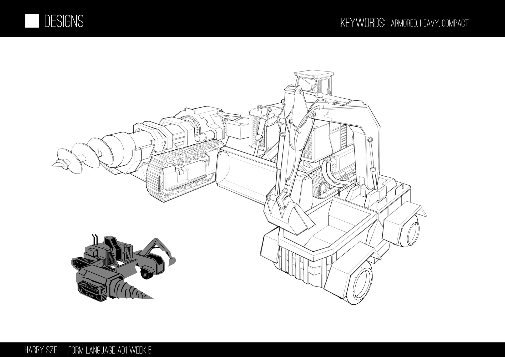 ArtStation - Heavy Equipment Design