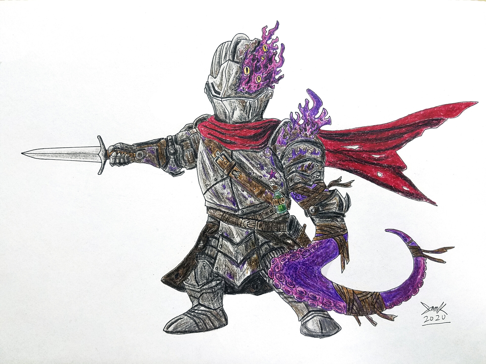 ArtStation - Cursed Knight