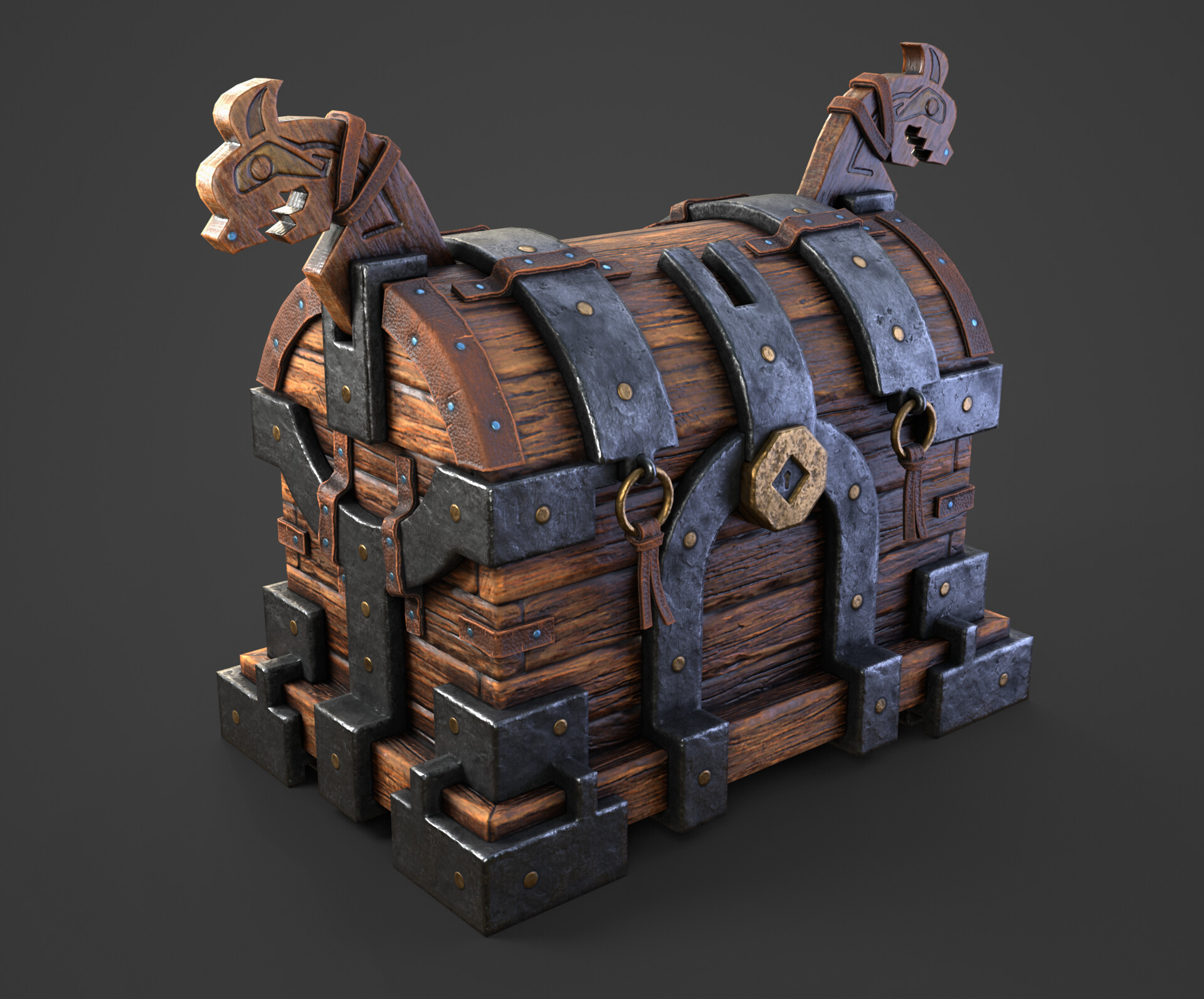 ArtStation - Chest game model