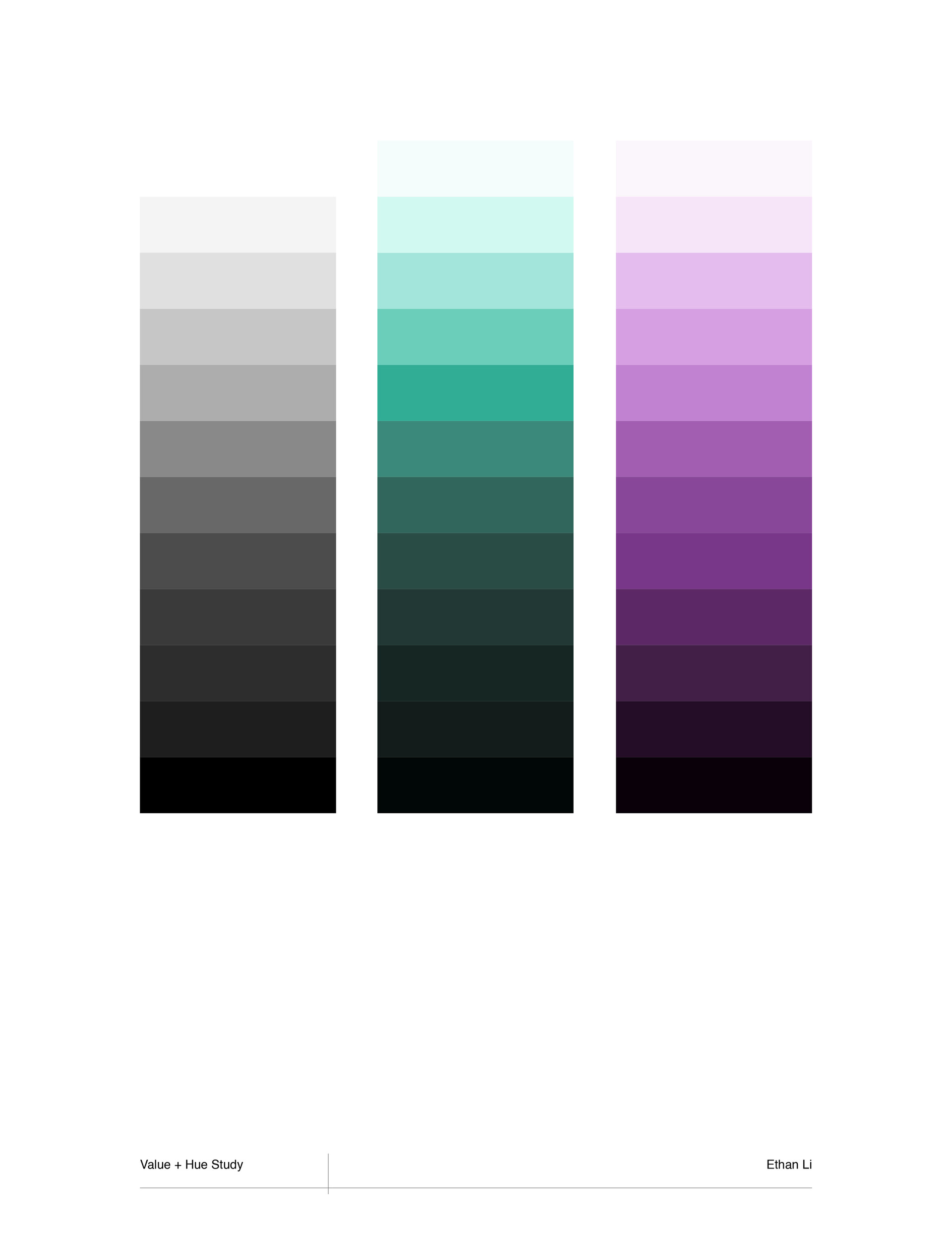 ArtStation - Study 2 - Value & Hue Study