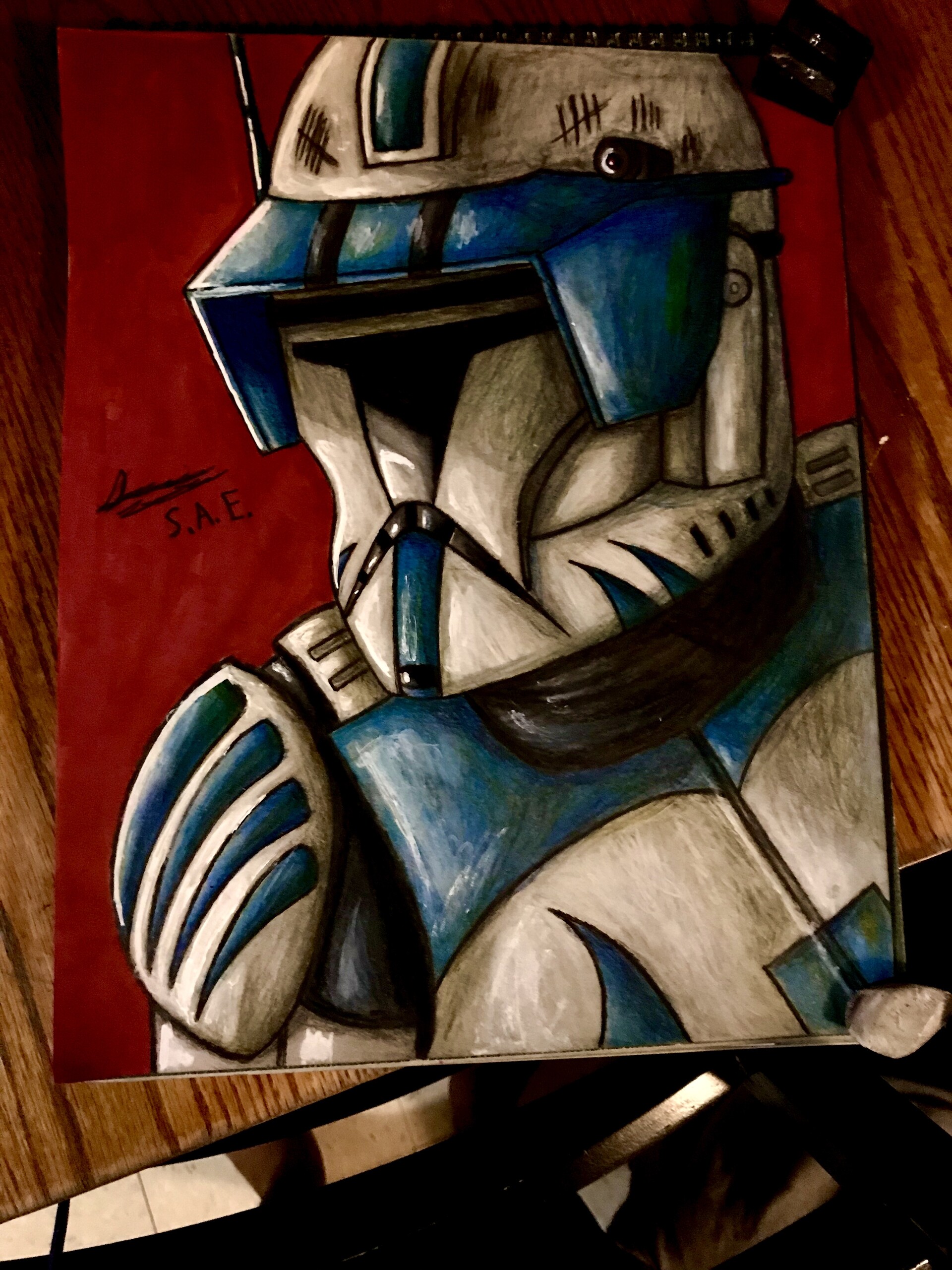 ArtStation - Custom clone trooper Tickmark