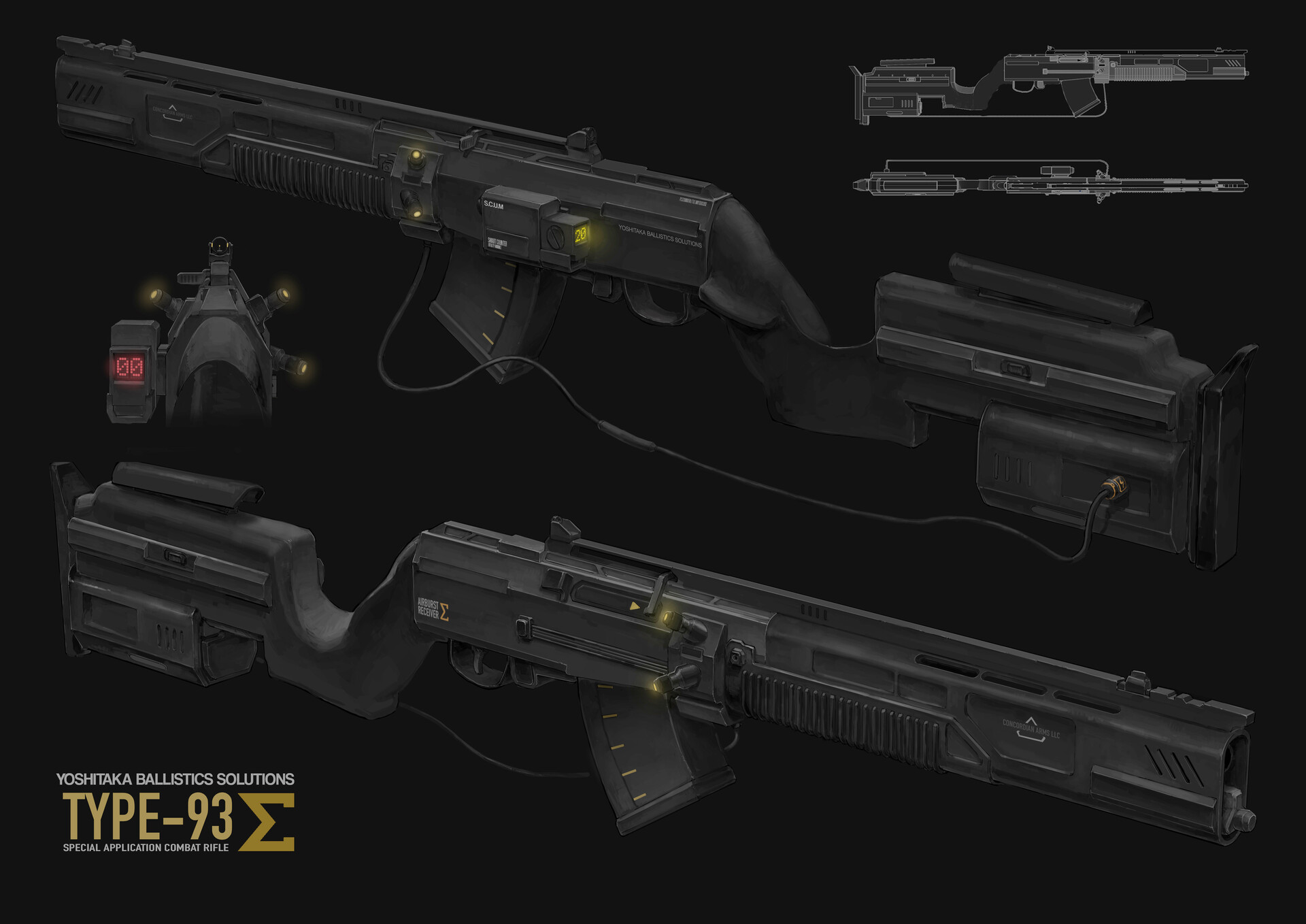 ArtStation - Firearm Designs