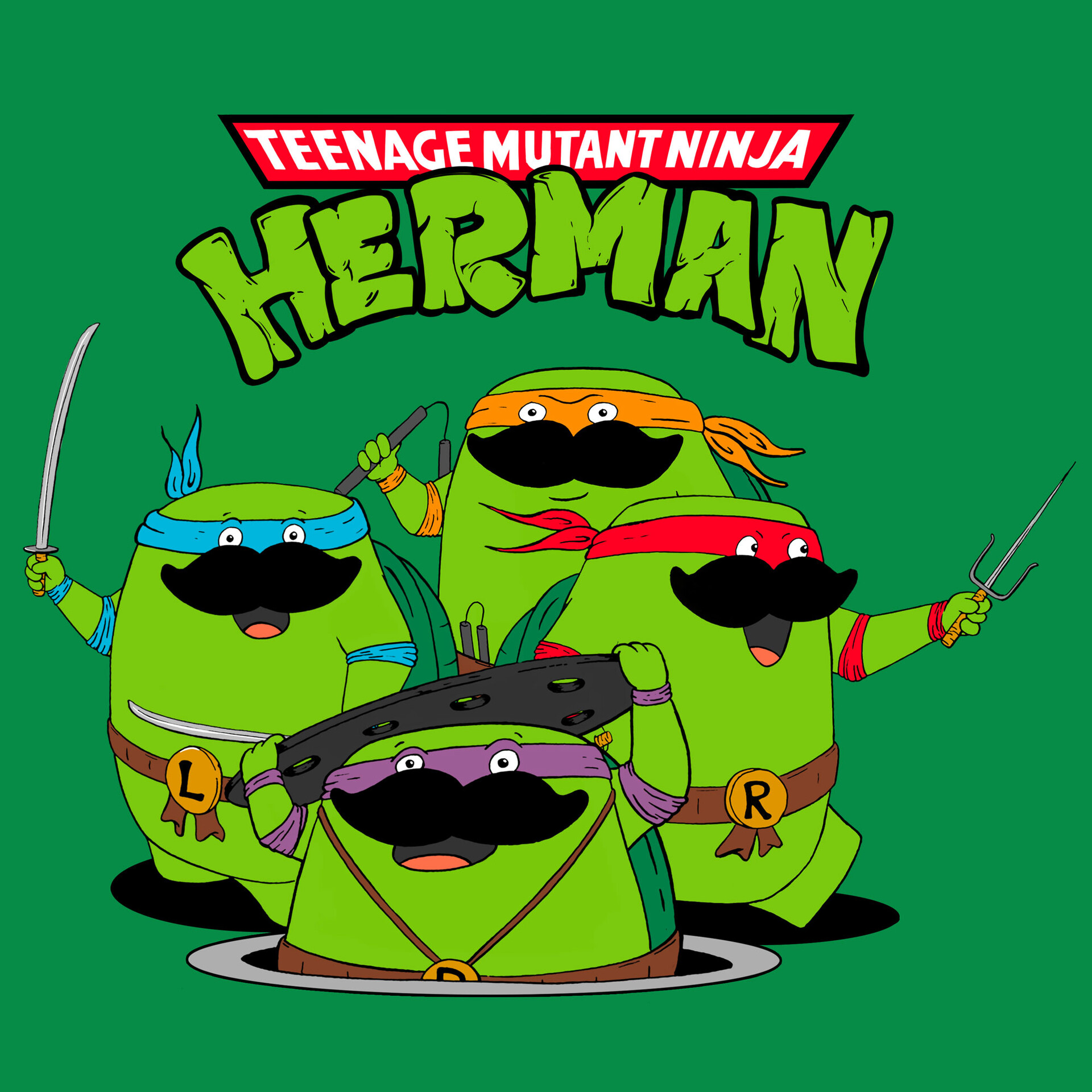 ArtStation - Teenage Mutant Ninja Herman