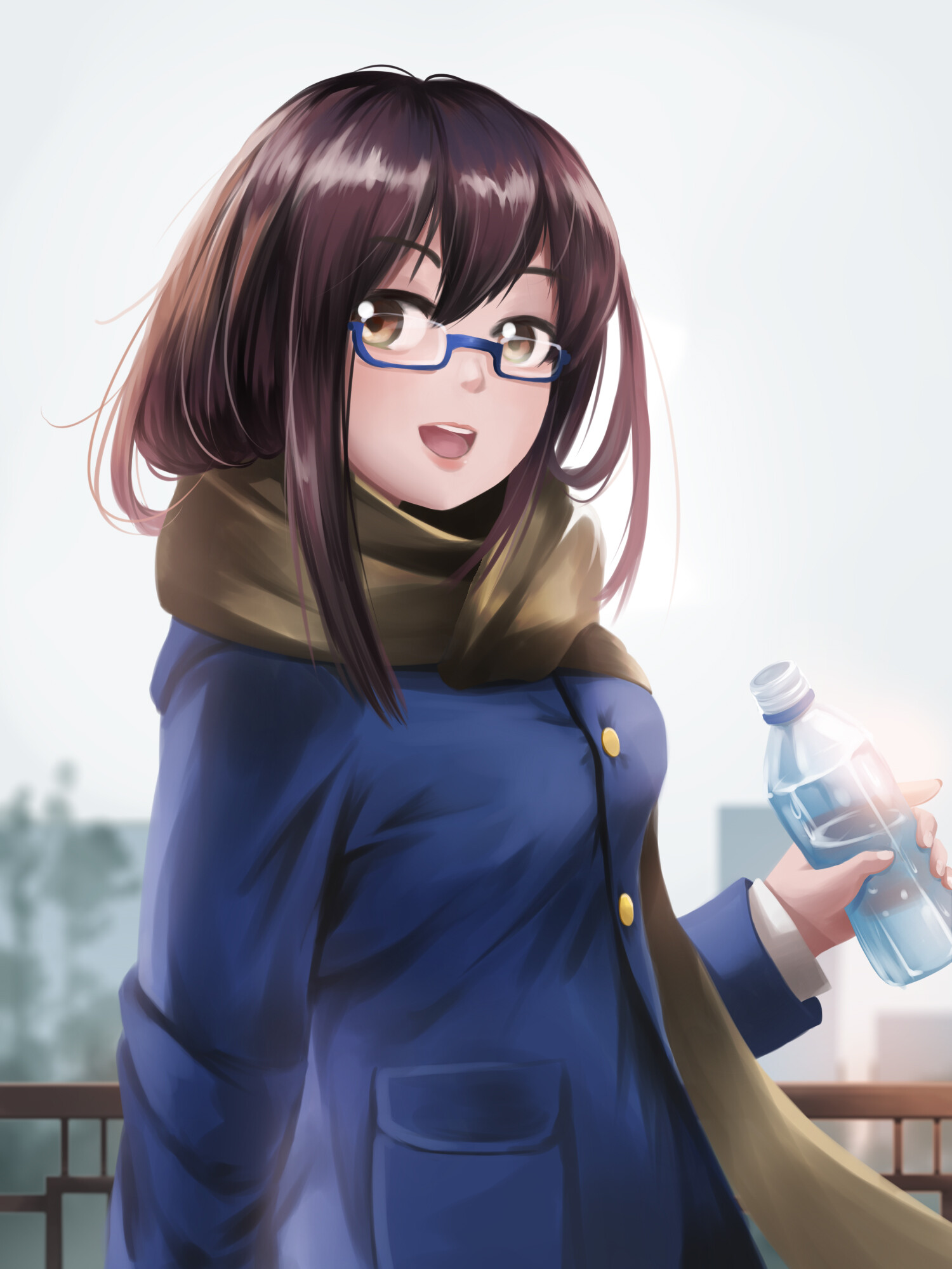 Artstation Glasses Girl