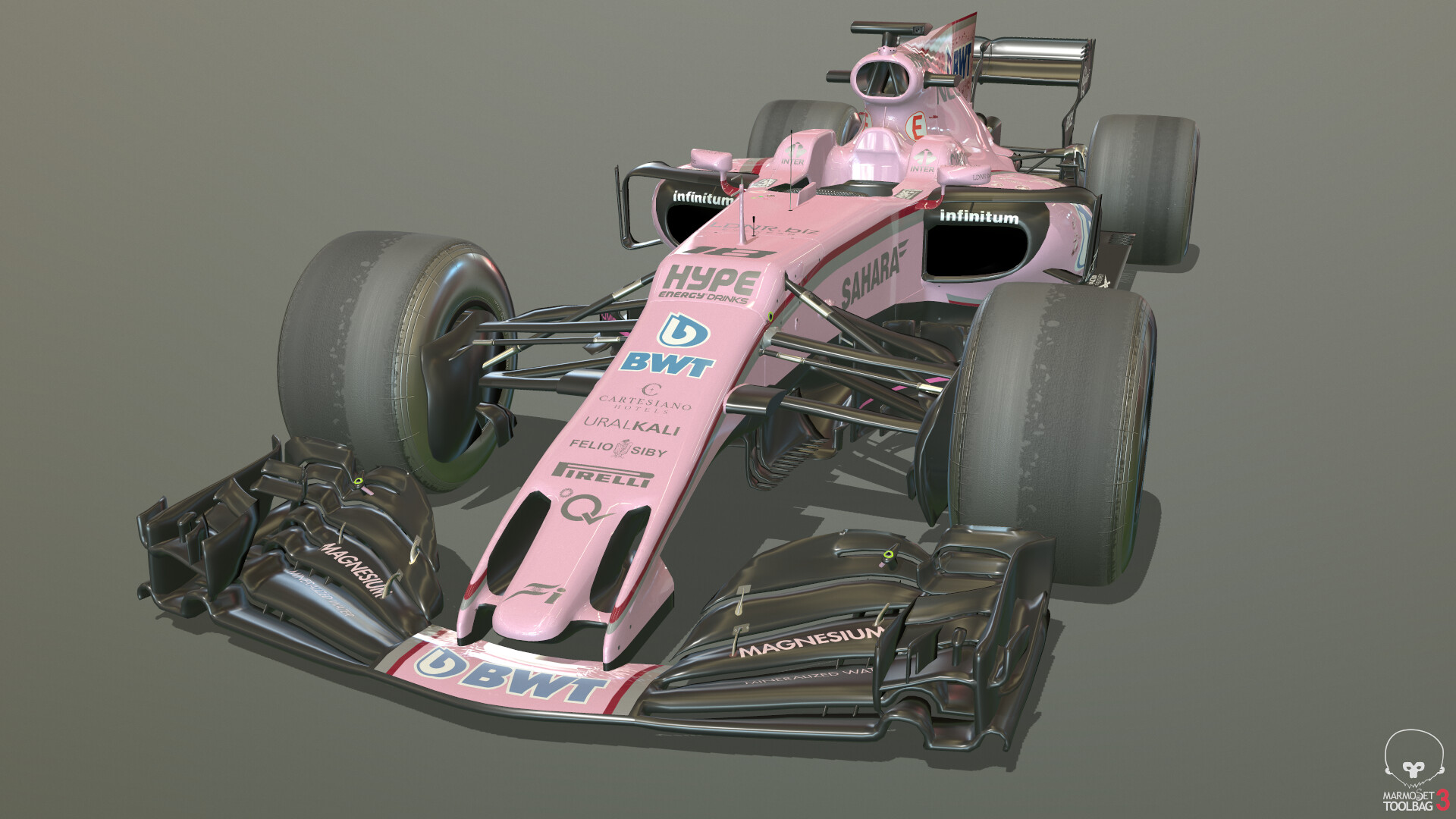 ArtStation - 2017 Force India VJM10 Formula 1