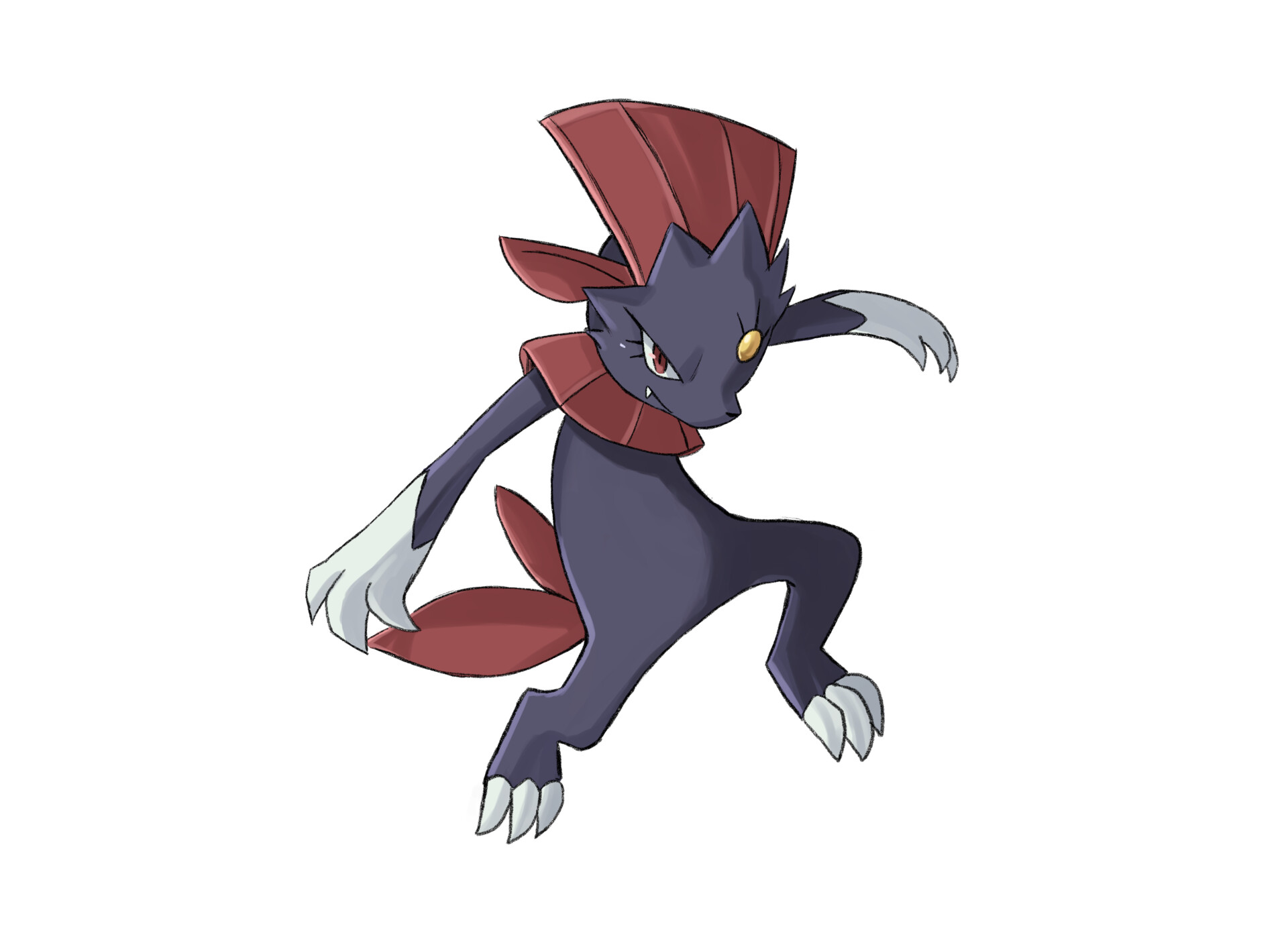 weavile 2d sprite