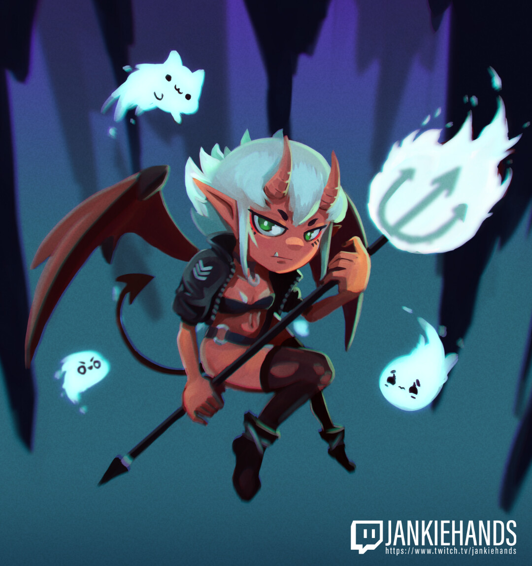 ArtStation - Imp Girl