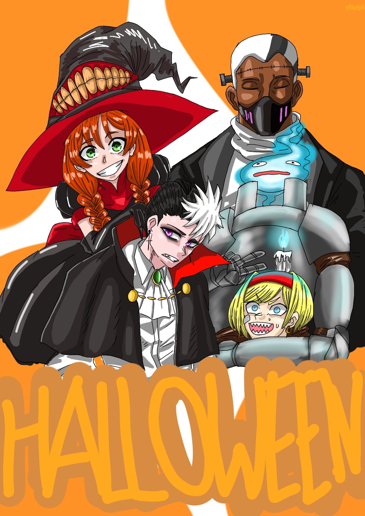 ArtStation - happy (late) halloween