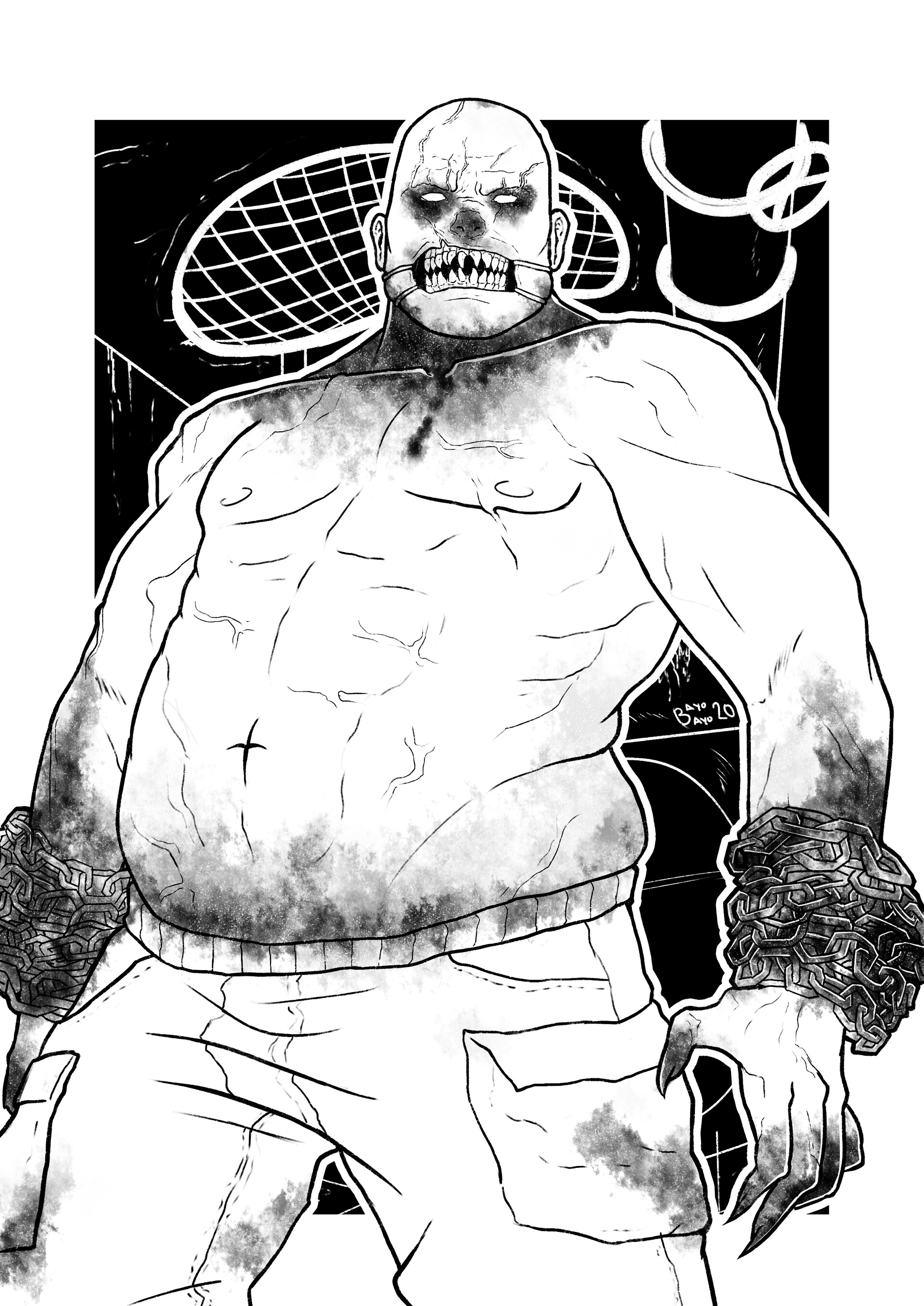 Outlast Chris Walker Drawing