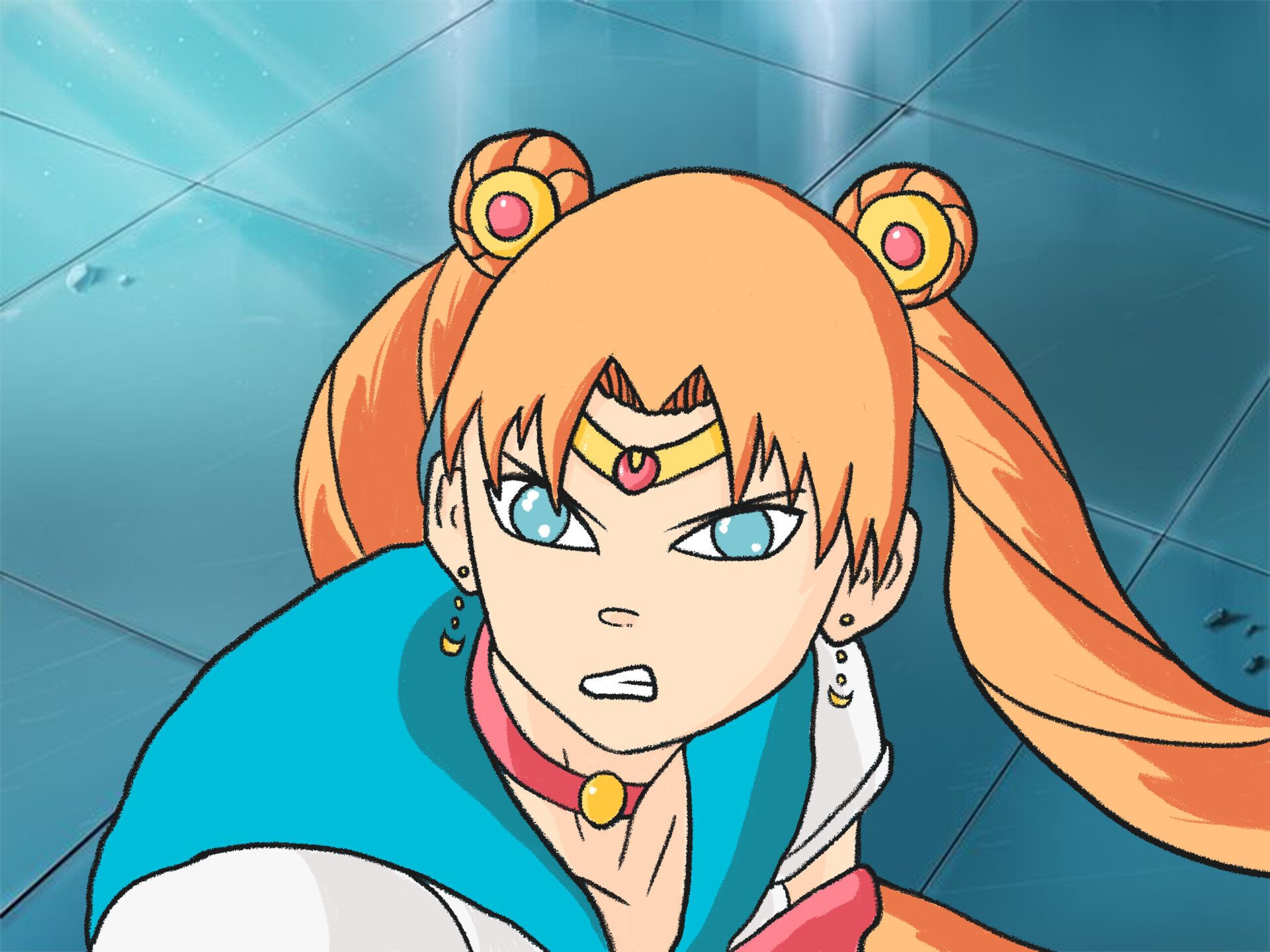 ArtStation - sailor moon draw challenge