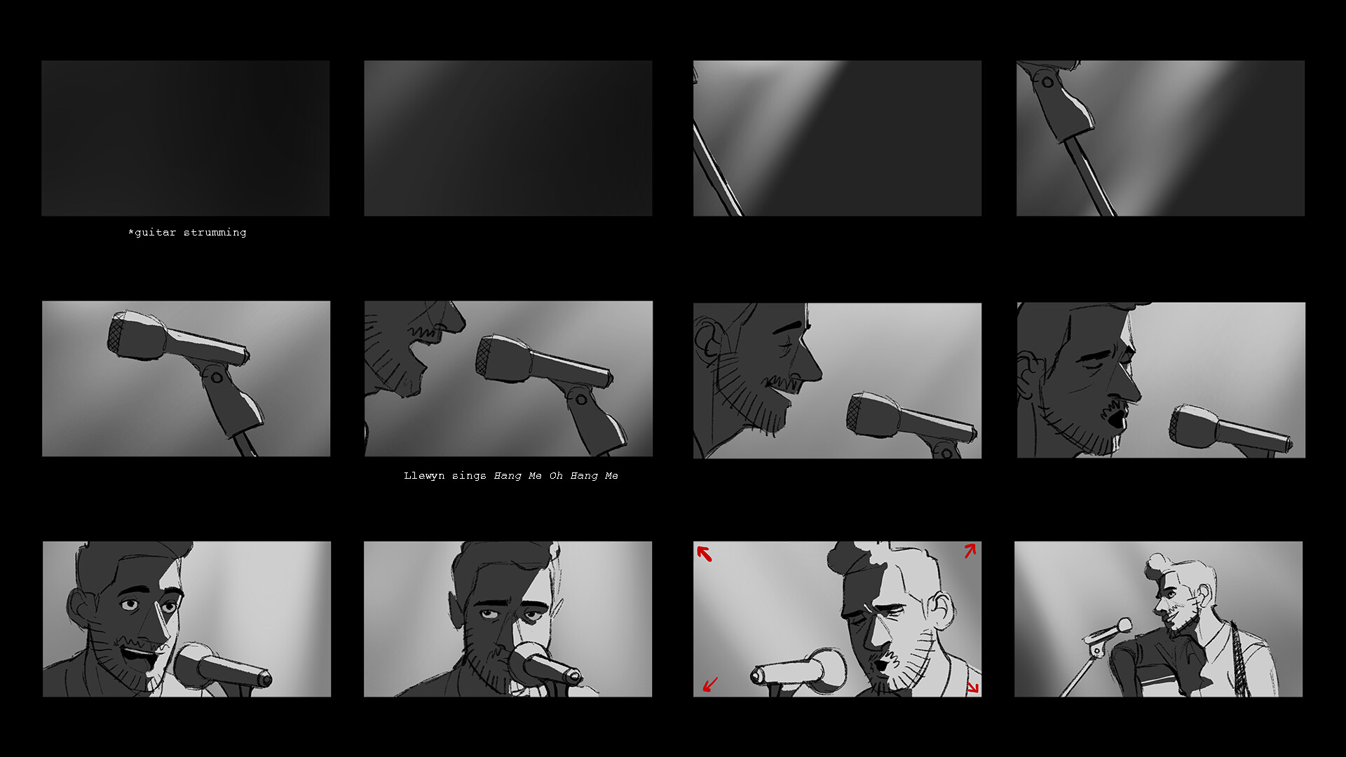 ArtStation - Storyboard Practice 1