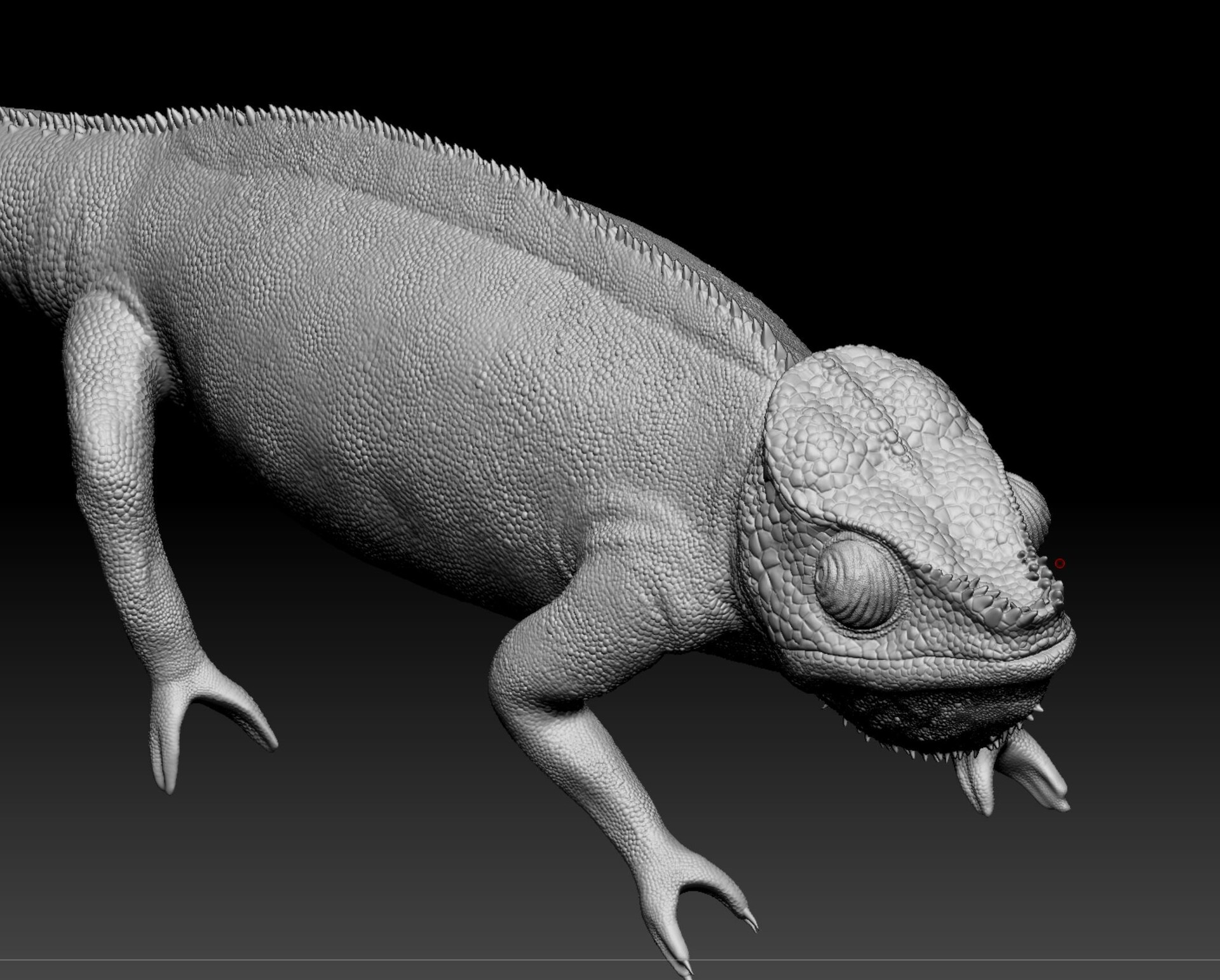 Ikarus 3D - Hyper Realistic Chameleon- WIP
