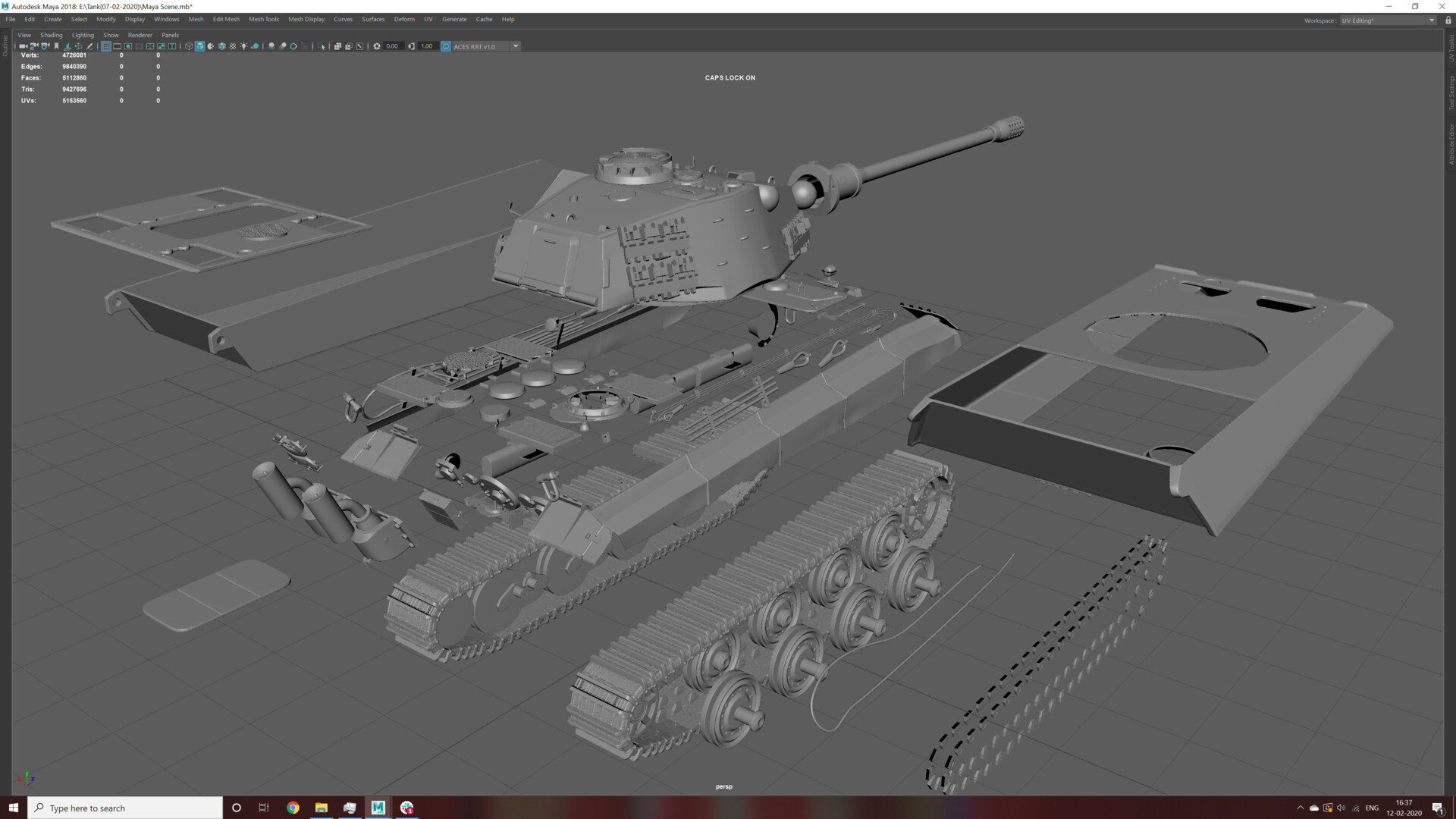 Ikarus 3D - Tank 3D Model for 3D Printing