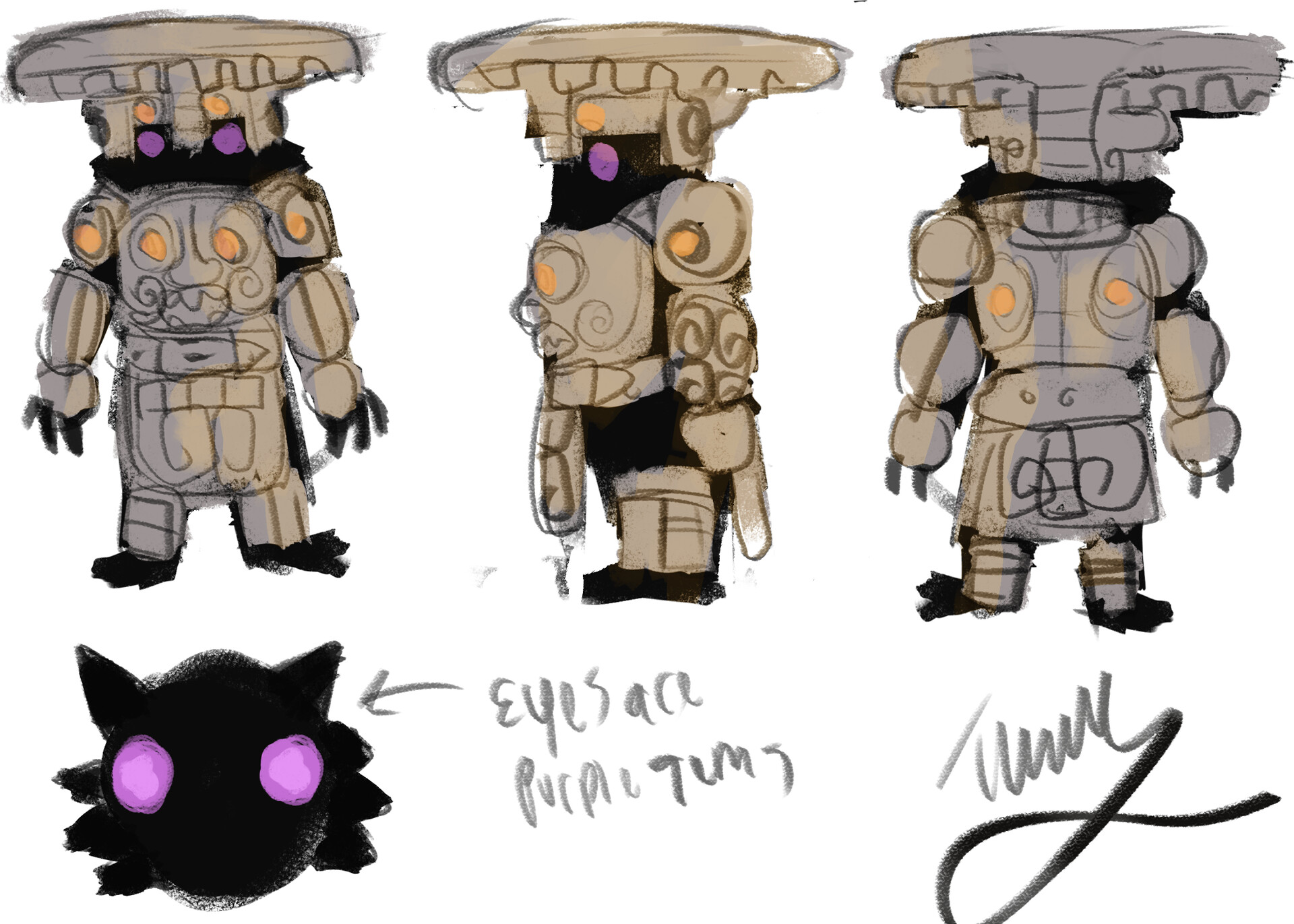 ArtStation - Grimm the Dread Cat