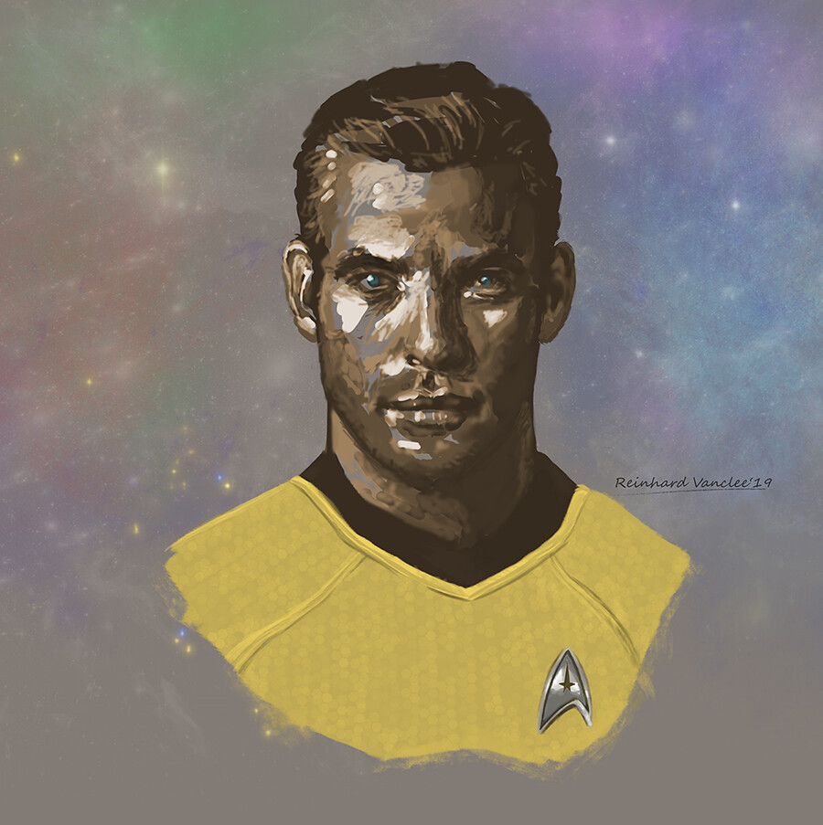 ArtStation - Captain Kirk - Star Trek